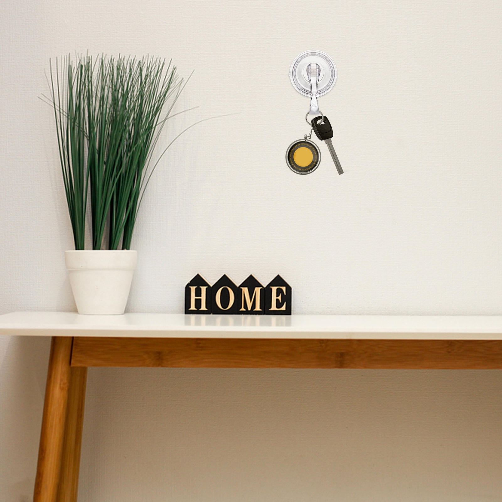 UPGRATOR 6Pcs Pothook No-trace Design Transparent Plastic for Kitchen ...