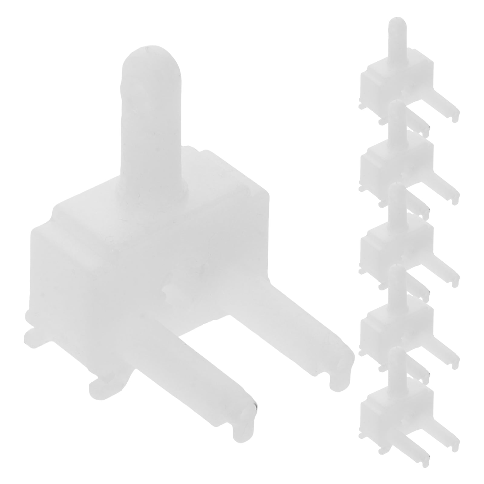 UPGRATOR 6Pcs White Plastic Self Aligning Wand Tilt Control Gear for ...