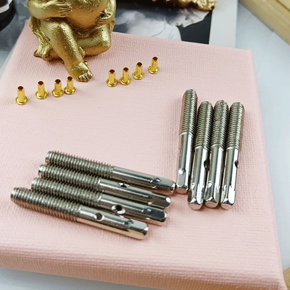 UPGRATOR 8 Sets Piano Tuning Pins and Screws Kit with Metal String ...