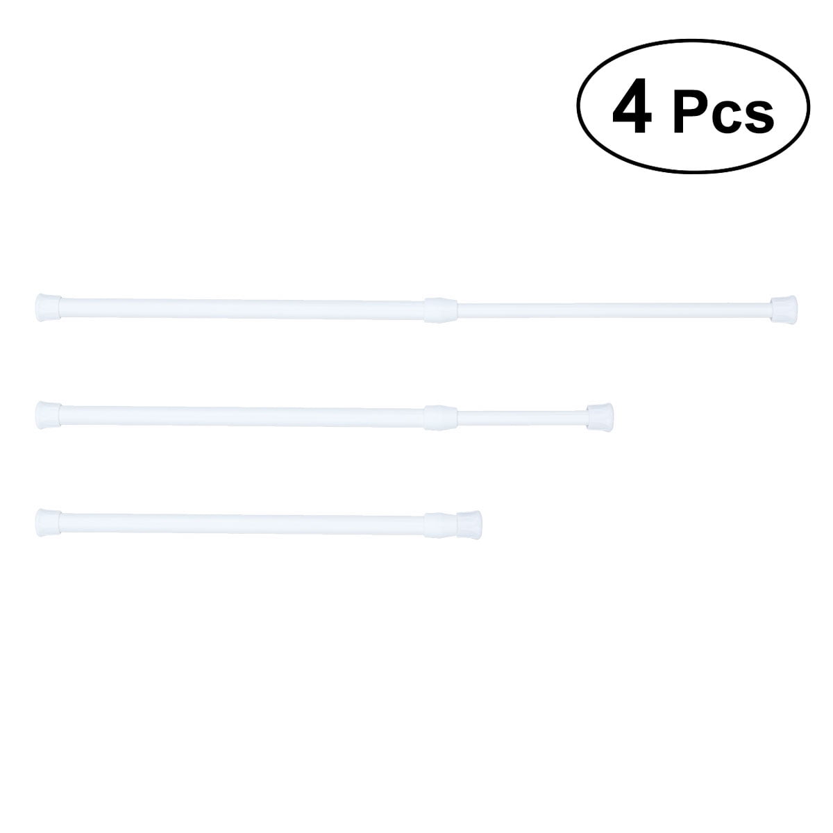 UPGRATOR Adjustable Tension Rods Simple and Practical 4Set - Walmart.com