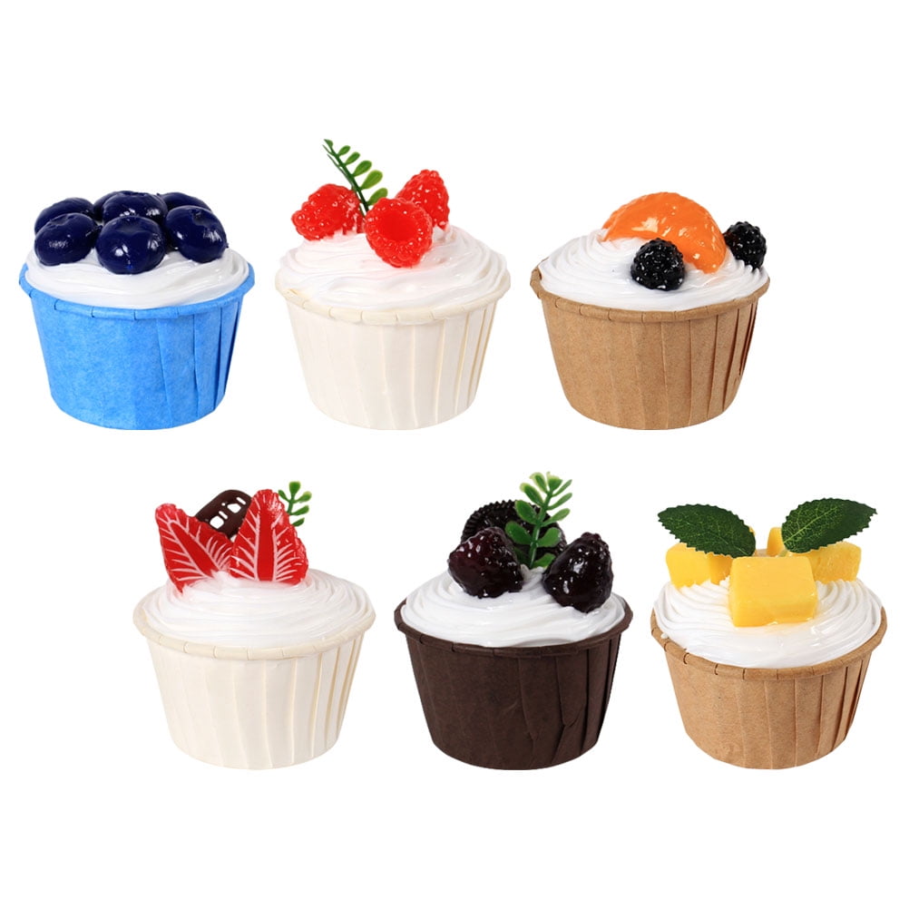 UPGRATOR Artificial Cupcake Models for Wedding Celebration Realistic ...