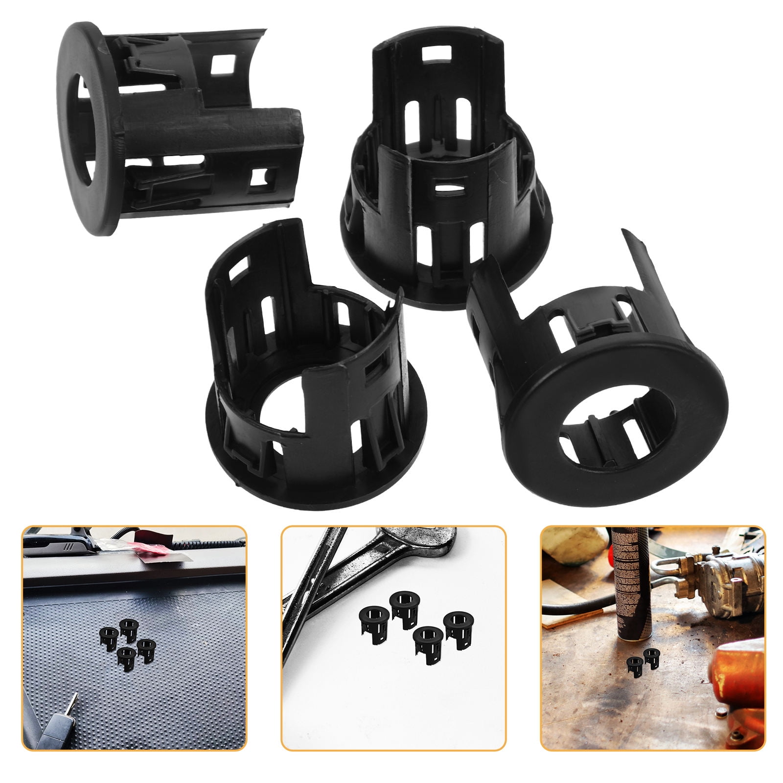 UPGRATOR Backup Parking Aid Retainer Brackets 4Pcs With Obstacle ...