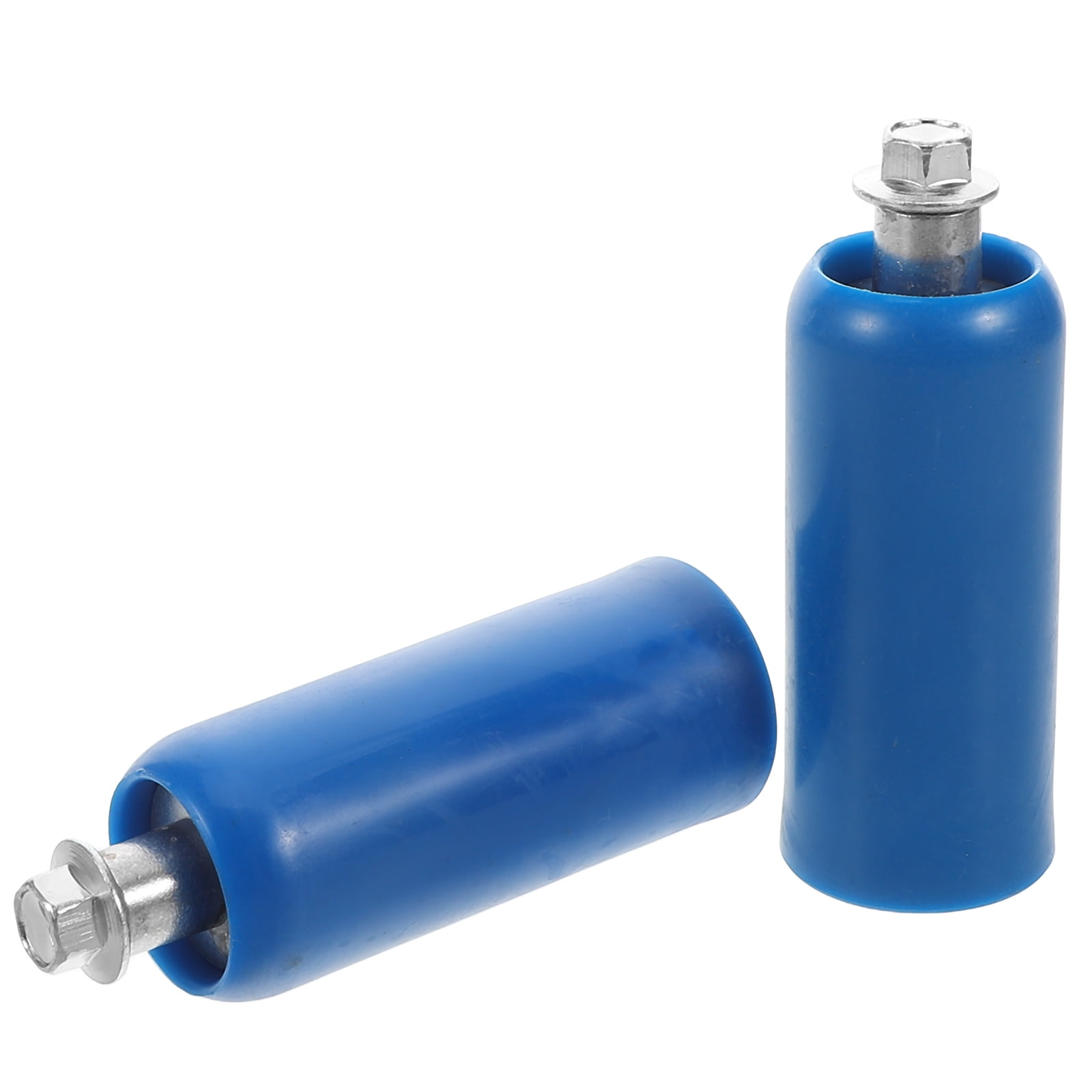 UPGRATOR Blue Abs and Aluminum Alloy 1 Pair Motorcycle Frame Sliders ...