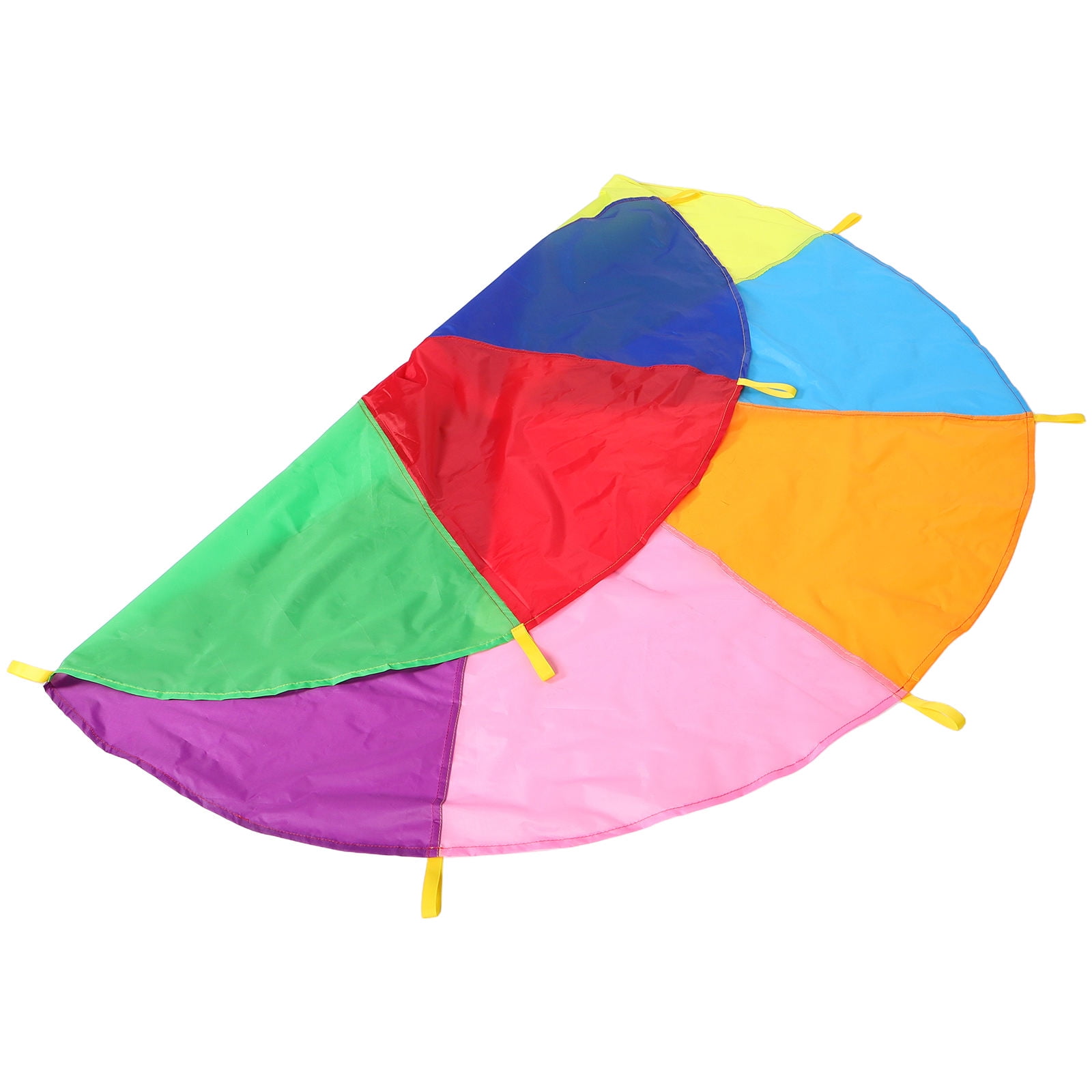 UPGRATOR Colorful Design Rainbow Gym Parachute 200X200In for Children ...