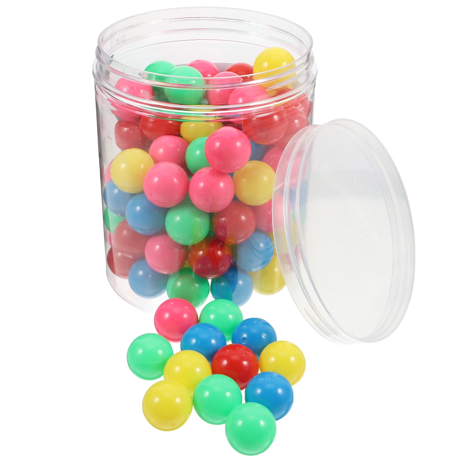 UPGRATOR Counting Balls 100Pcs Small Marbles Assorted Color ...