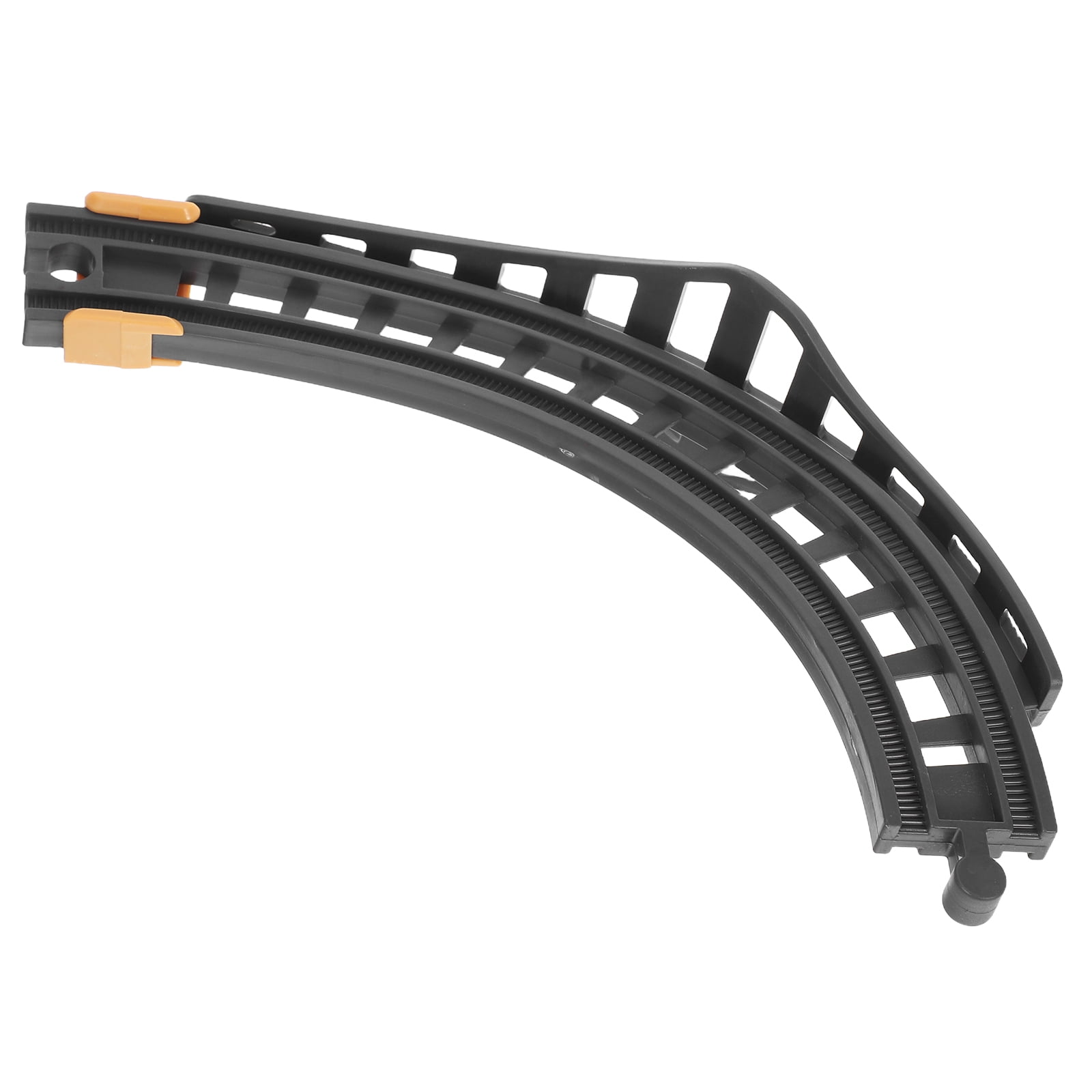 UPGRATOR Curved Train Track for Building and Play Sturdy Plastic Grey ...