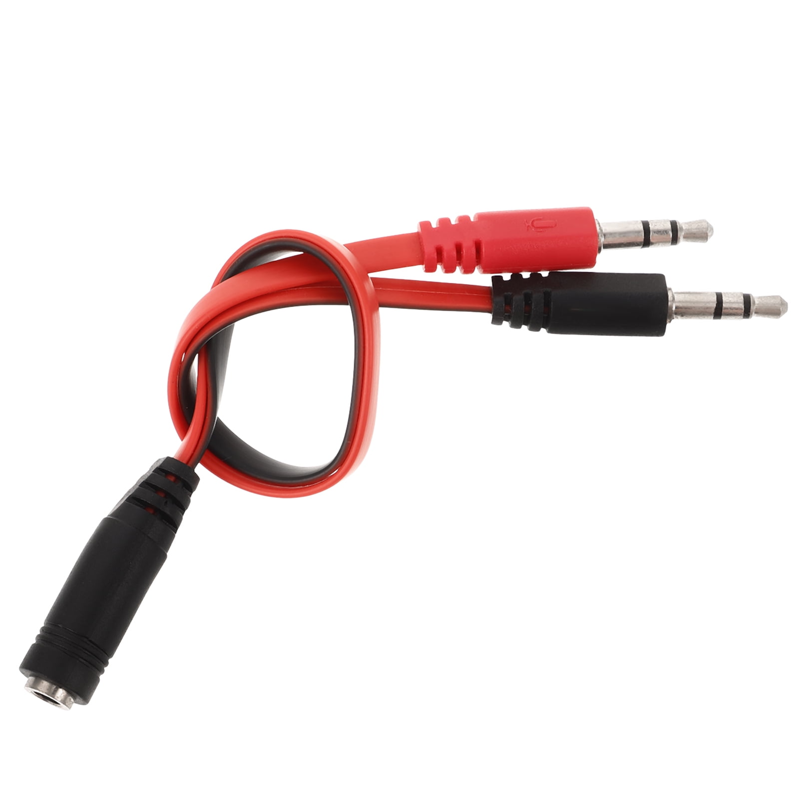 UPGRATOR Dual Channel Audio Splitter Cable To Headset Microphone ...