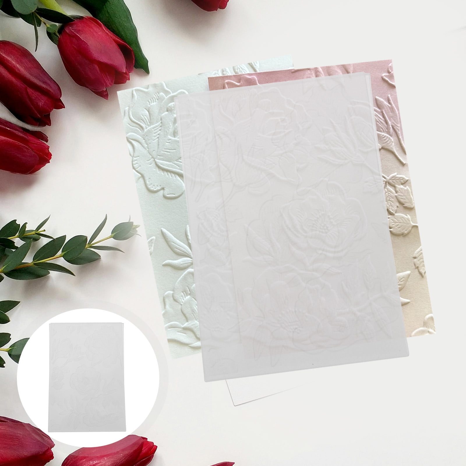 UPGRATOR Embossing Folders for Cards All Ages Rectangular Shape ...