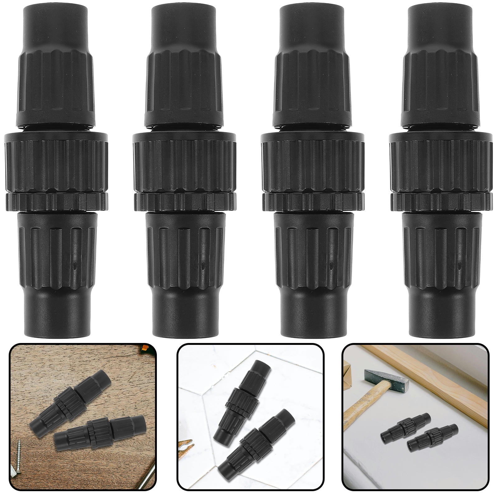UPGRATOR Garden Hose Quick Connect Coupler 4 Male Connectors for Water ...