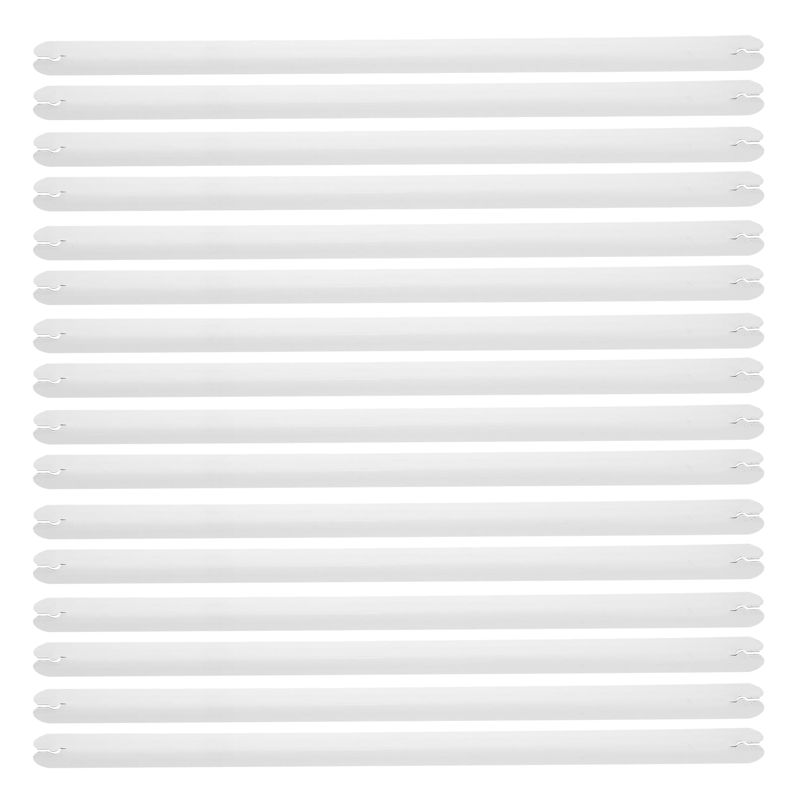 UPGRATOR Hanger Protection Strip 100Pack Non Slip Hanger Grips White ...