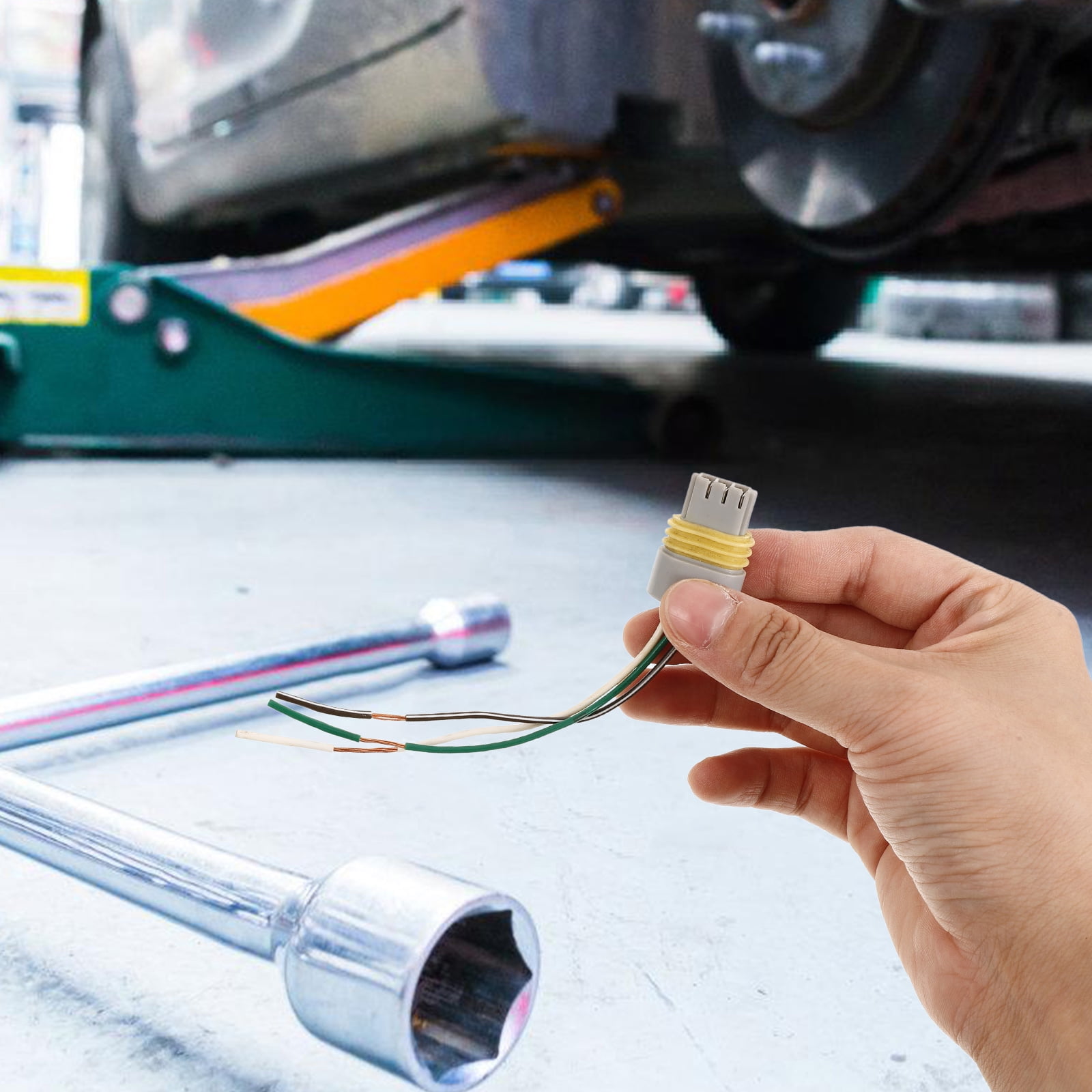 UPGRATOR Ignition Coil Wire Connector Repair Kit Three Line Three Hole ...