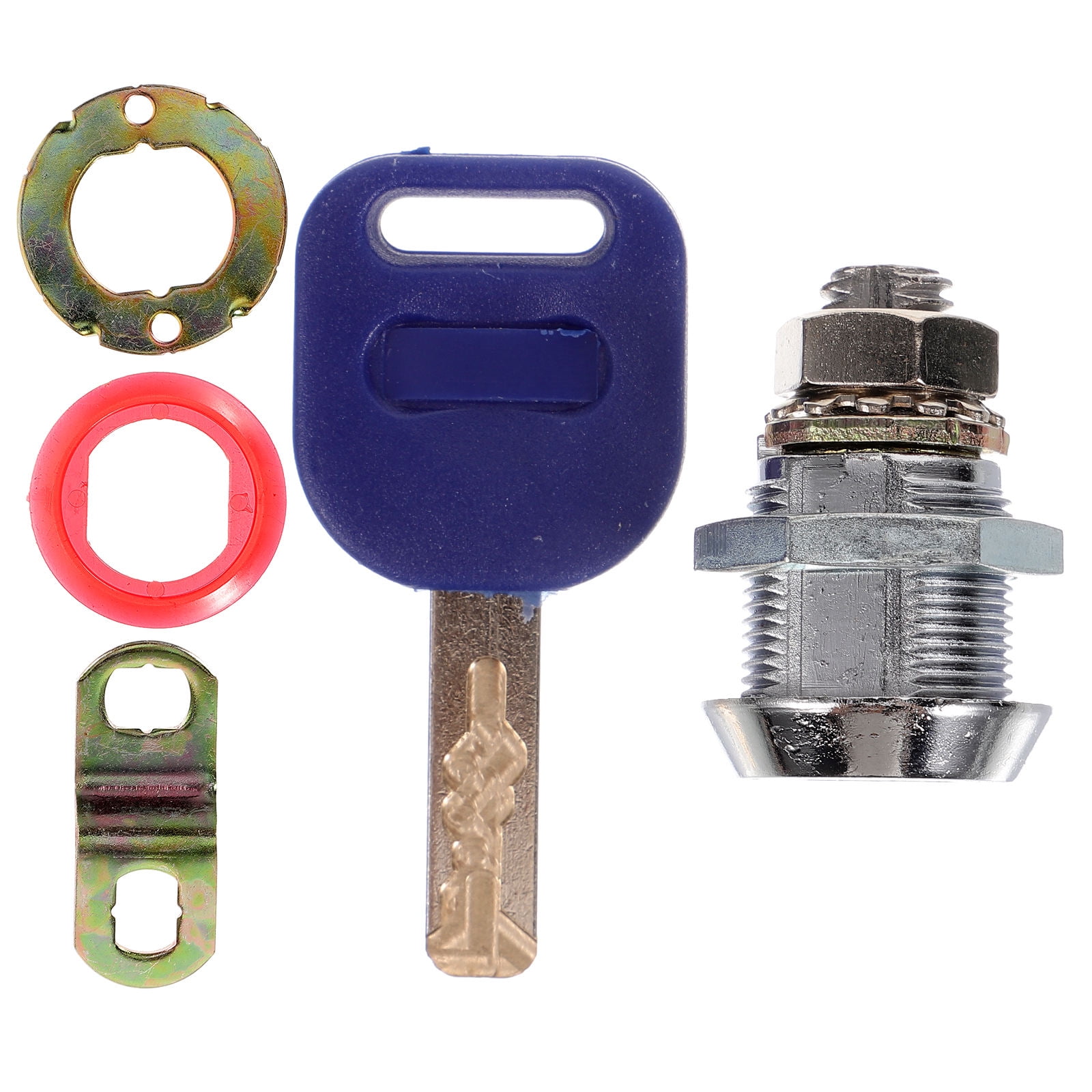 UPGRATOR Iron Plastic Security Drawer Lock 1Set Cabinet Lock Cupboards ...