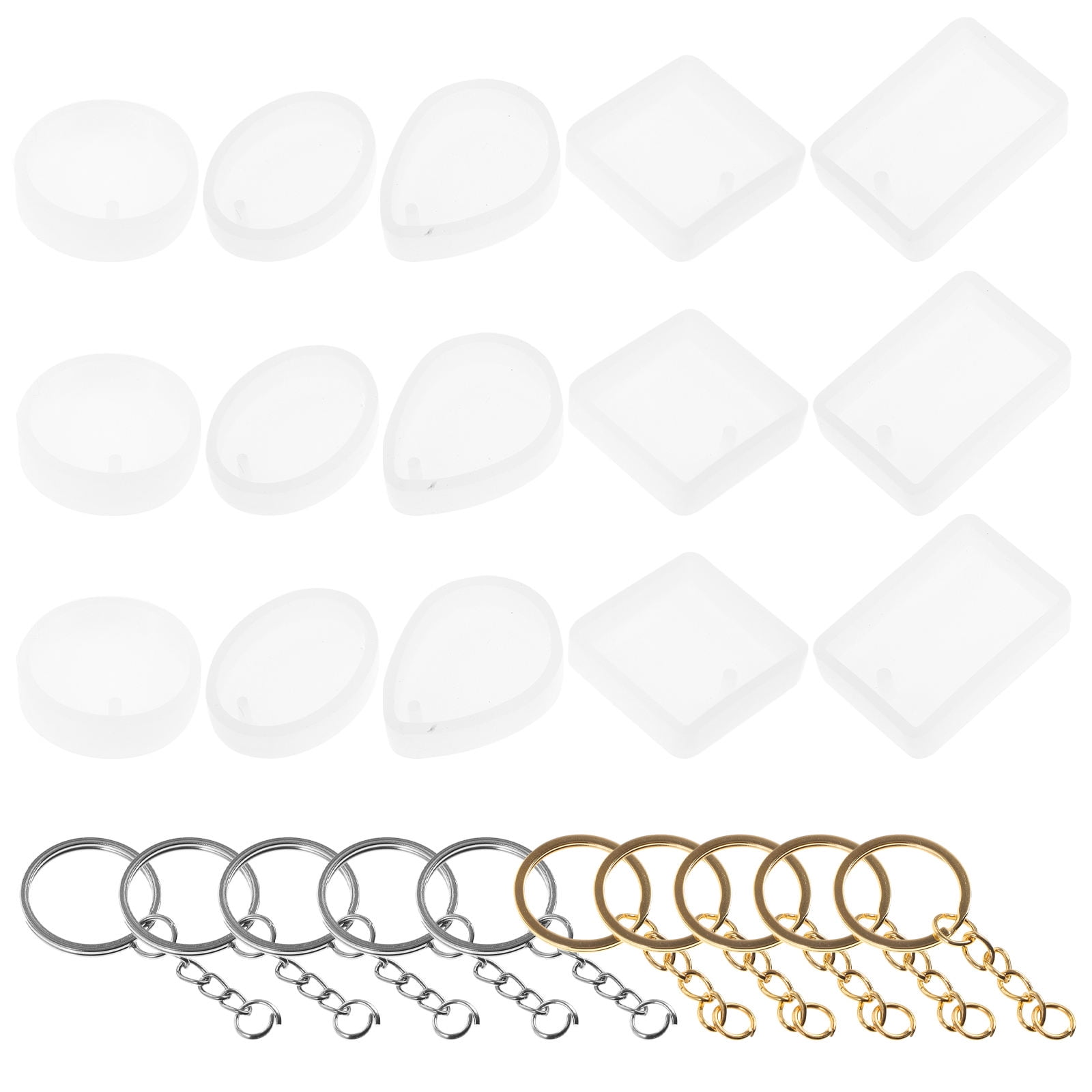 UPGRATOR Keychain Making Molds Assorted Color For Family Friends Co ...