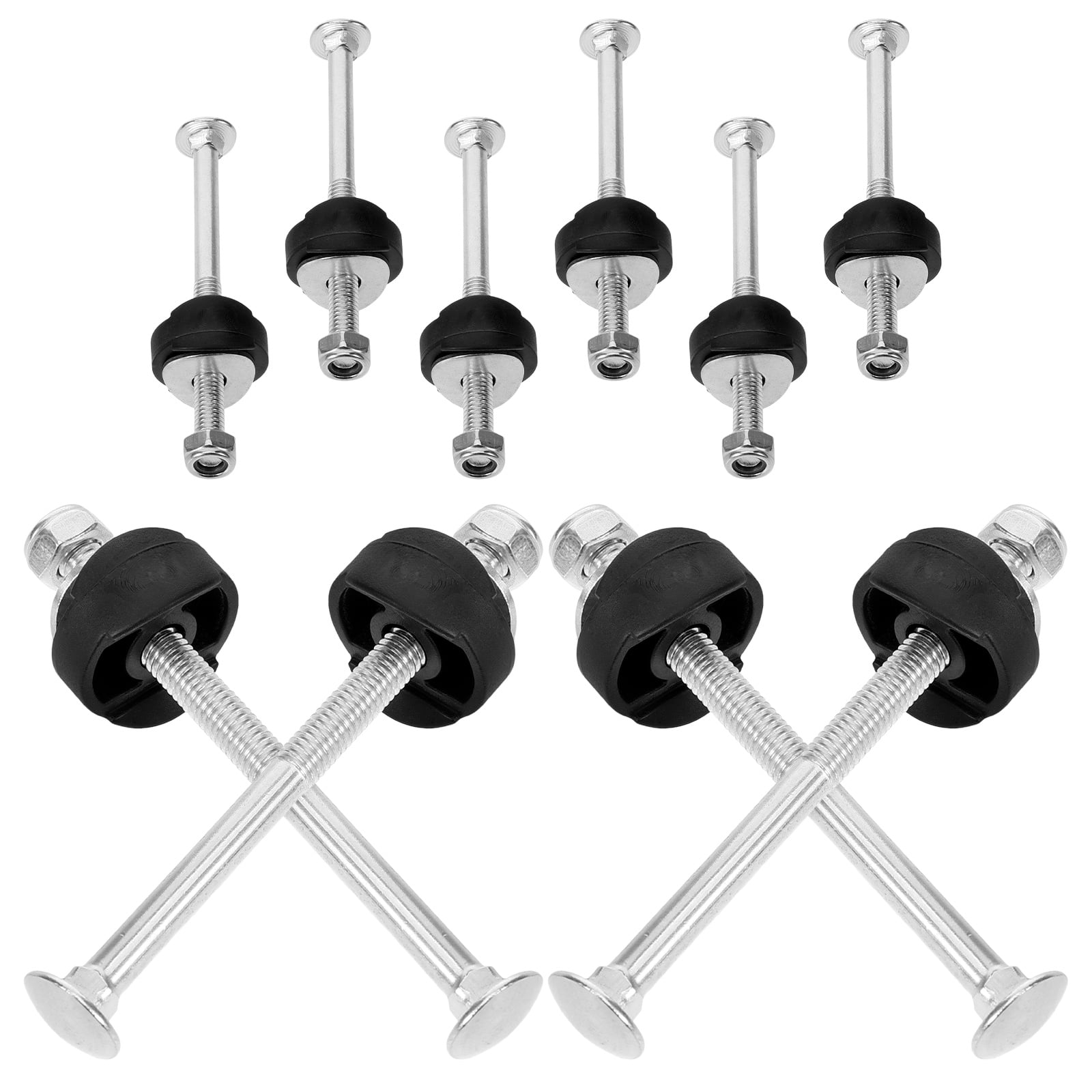 UPGRATOR Long Screws 10Pcs for Trampoline Replacement Galvanized Steel ...