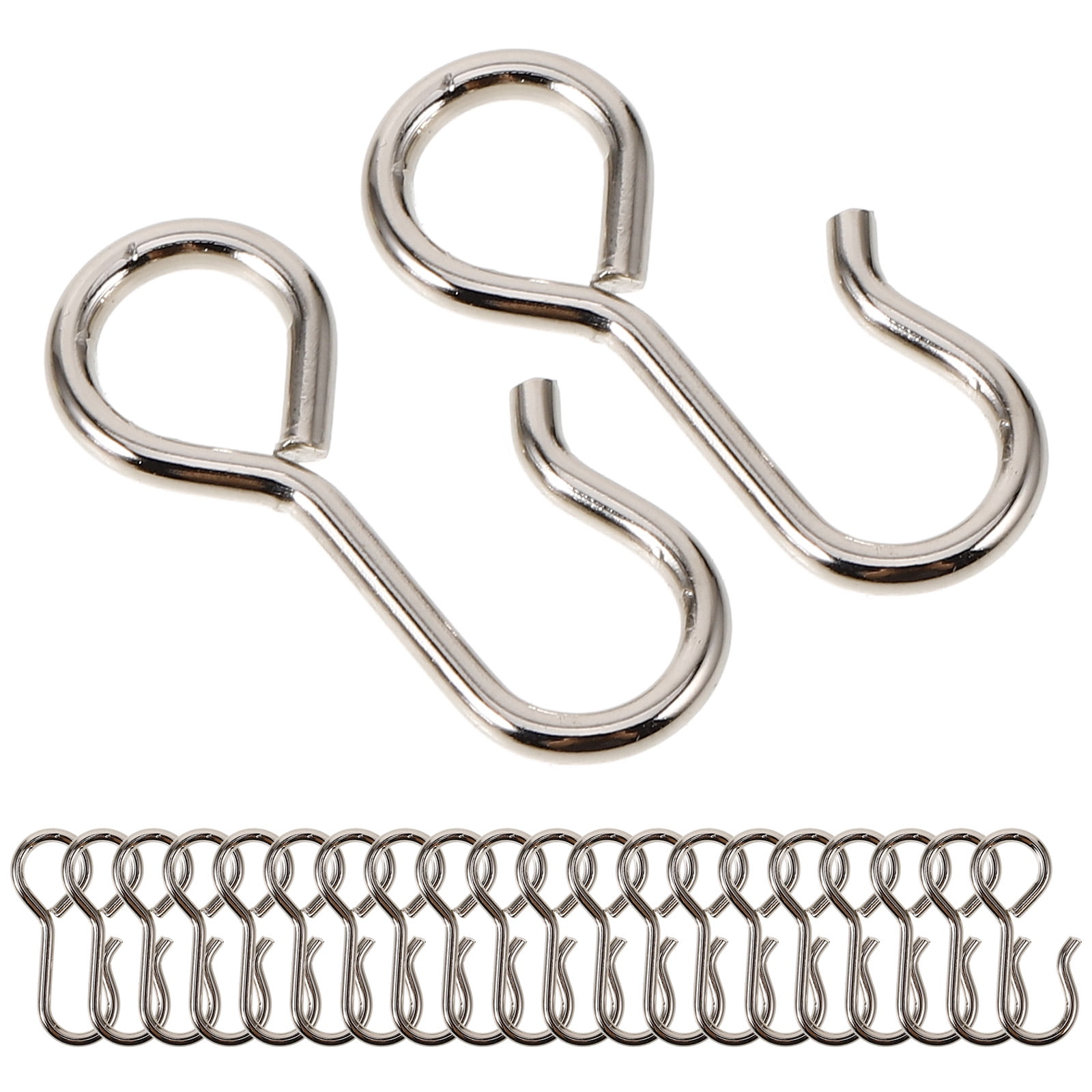 UPGRATOR Metal Roller Hooks 100Pcs for Ceiling Installation Robust ...