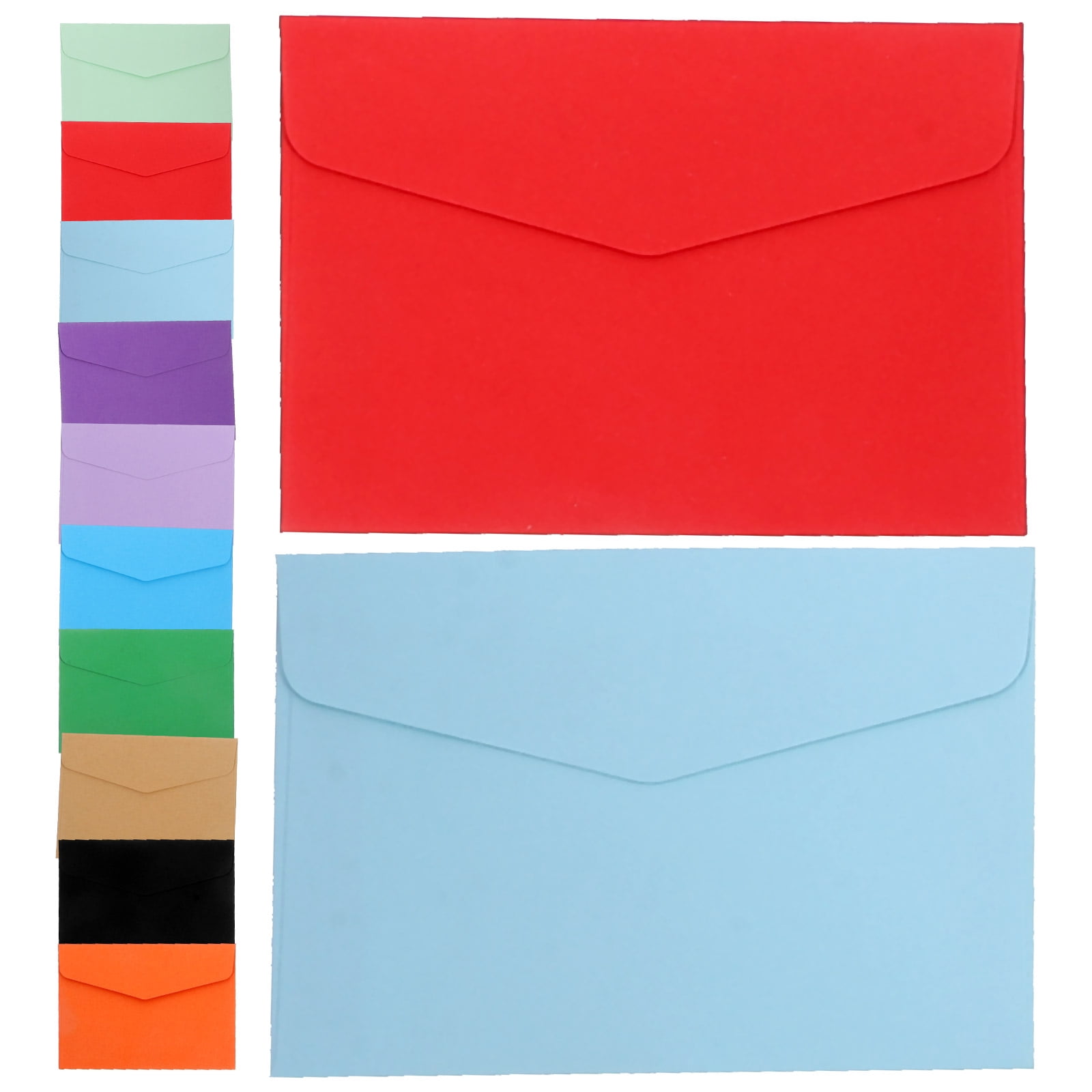 UPGRATOR Money Envelopes for Cash 60Pcs Assorted Color Rectangular ...