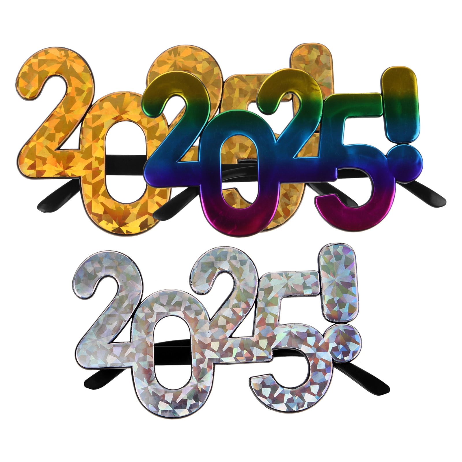 UPGRATOR Multi-Colored Number Design Eyeglasses Party Accessories for ...