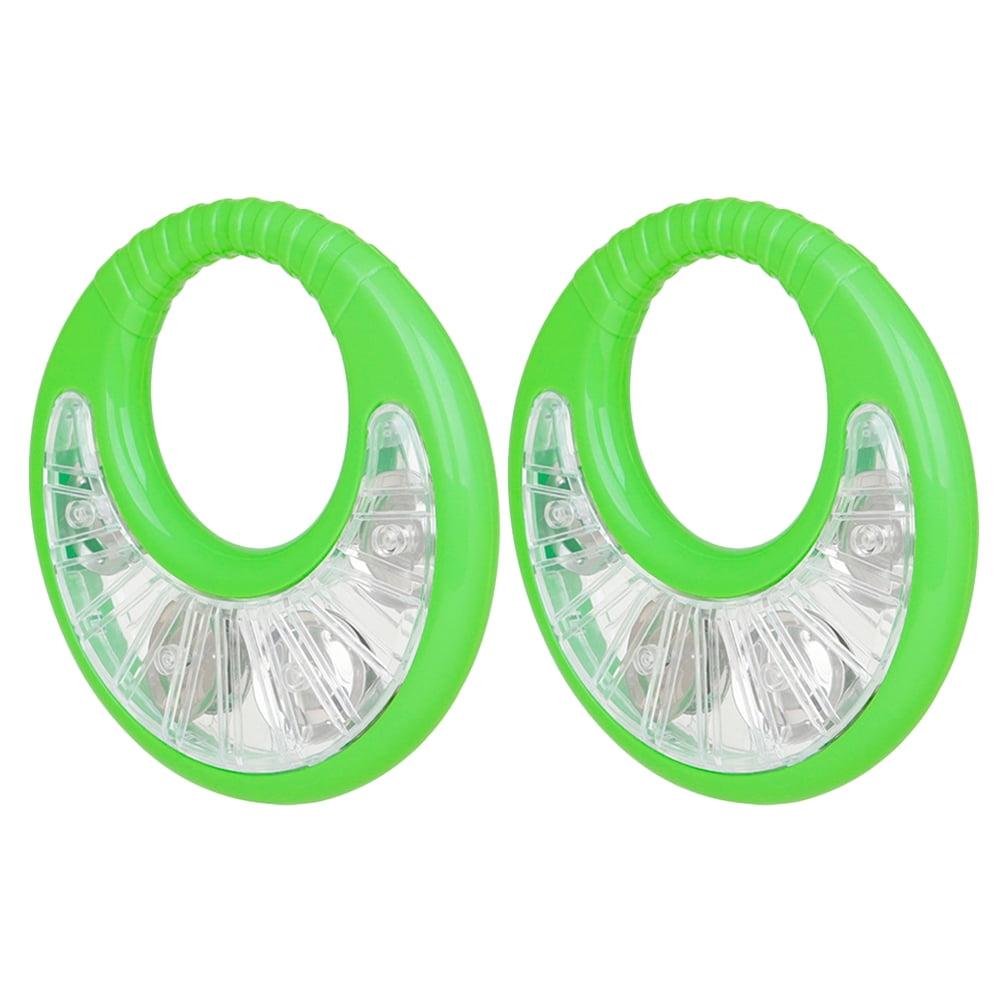 UPGRATOR Percussion Musical Instrument 2Set for Kids Green Round Hand ...