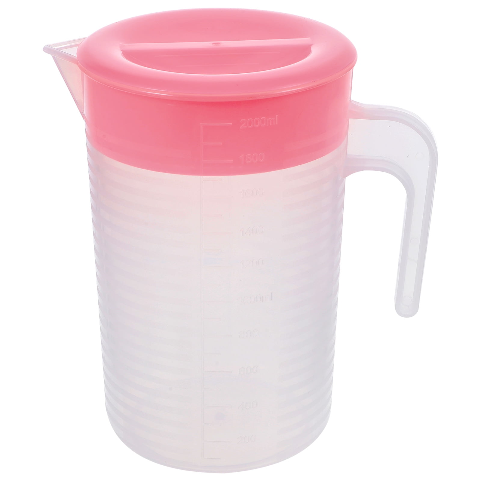 UPGRATOR Pink Cold Water Pitcher For Friends 1Pcs 8.1X5.1X5.1in ...