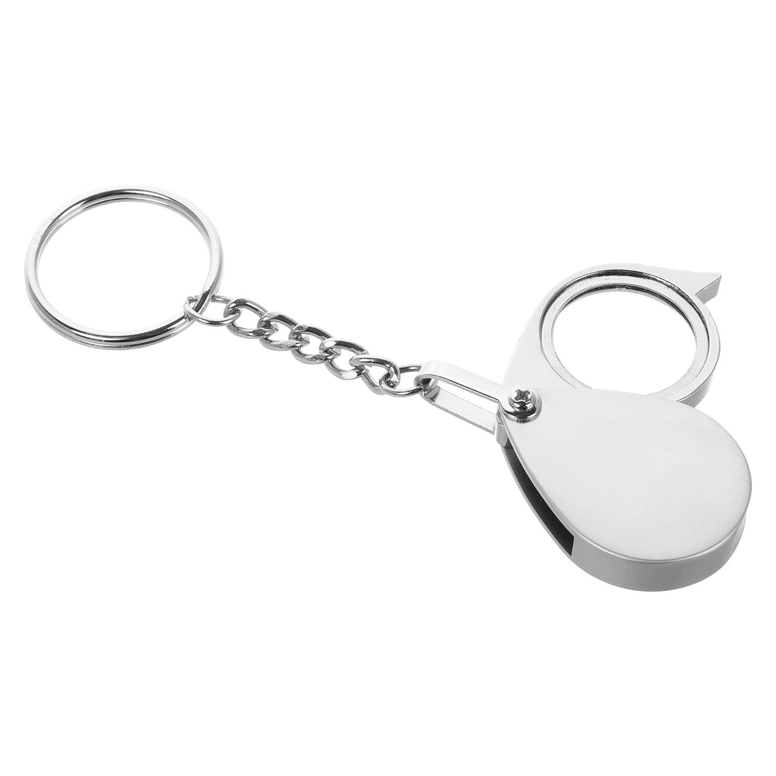 UPGRATOR Portable Magnifying Glass 1Pack Silver for Jewelry Inspection ...