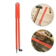 UPGRATOR Precision Woodworking Compass Orange Plastic Drafting Tool for ...