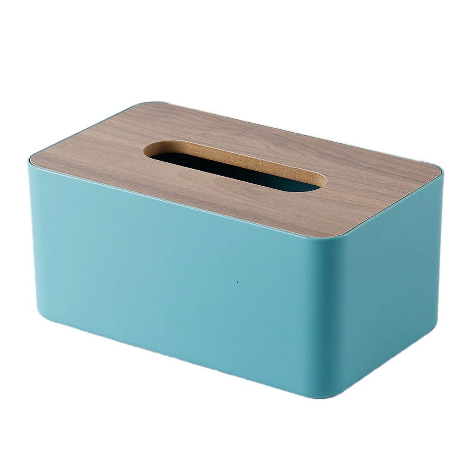 UPGRATOR Tissue Holder Blue PP Desk 1Pcs 8.25x5.11x3.54in - Walmart.com