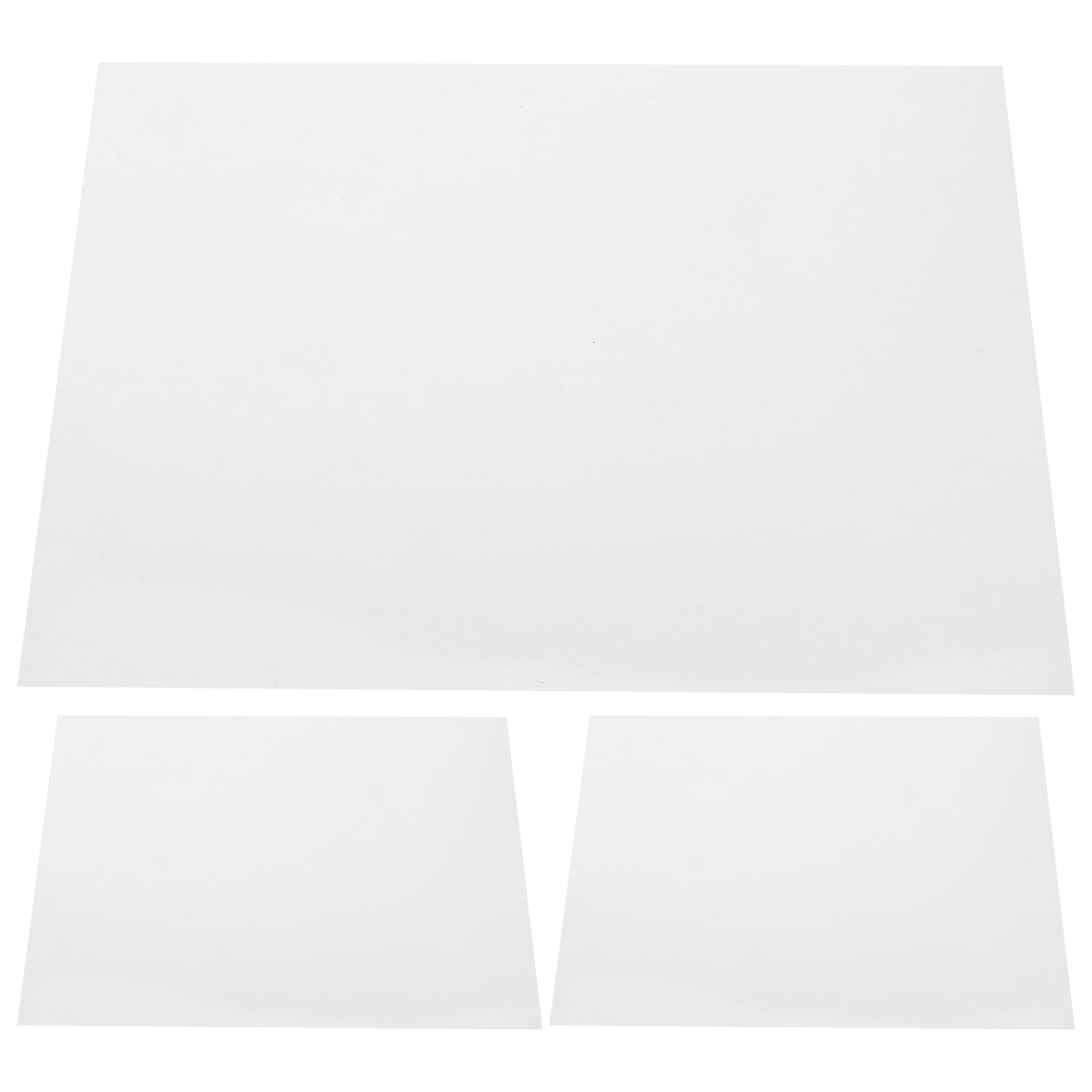 UPGRATOR Uv Testing Cards 3Pcs White Rectangle For Light Effect Tester ...