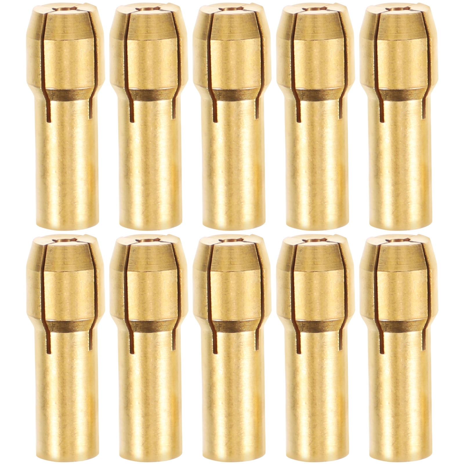 UPKOCH 0.67X0.20X0.20In 10Pcs Grinding Machine Clamping Collet Copper ...
