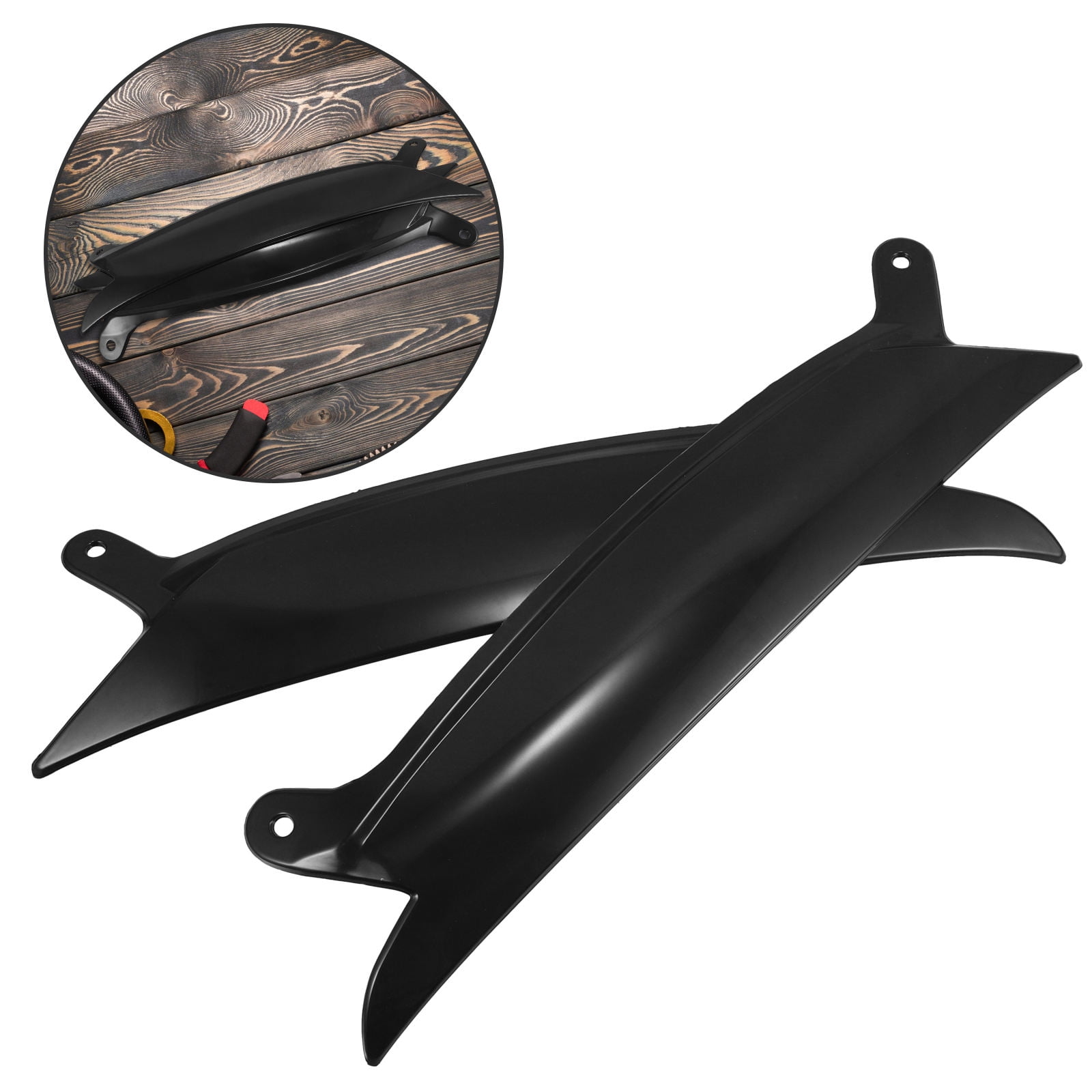UPKOCH 1 Pair Decorative Headlight Eyelids Frame Decor Sticker ...