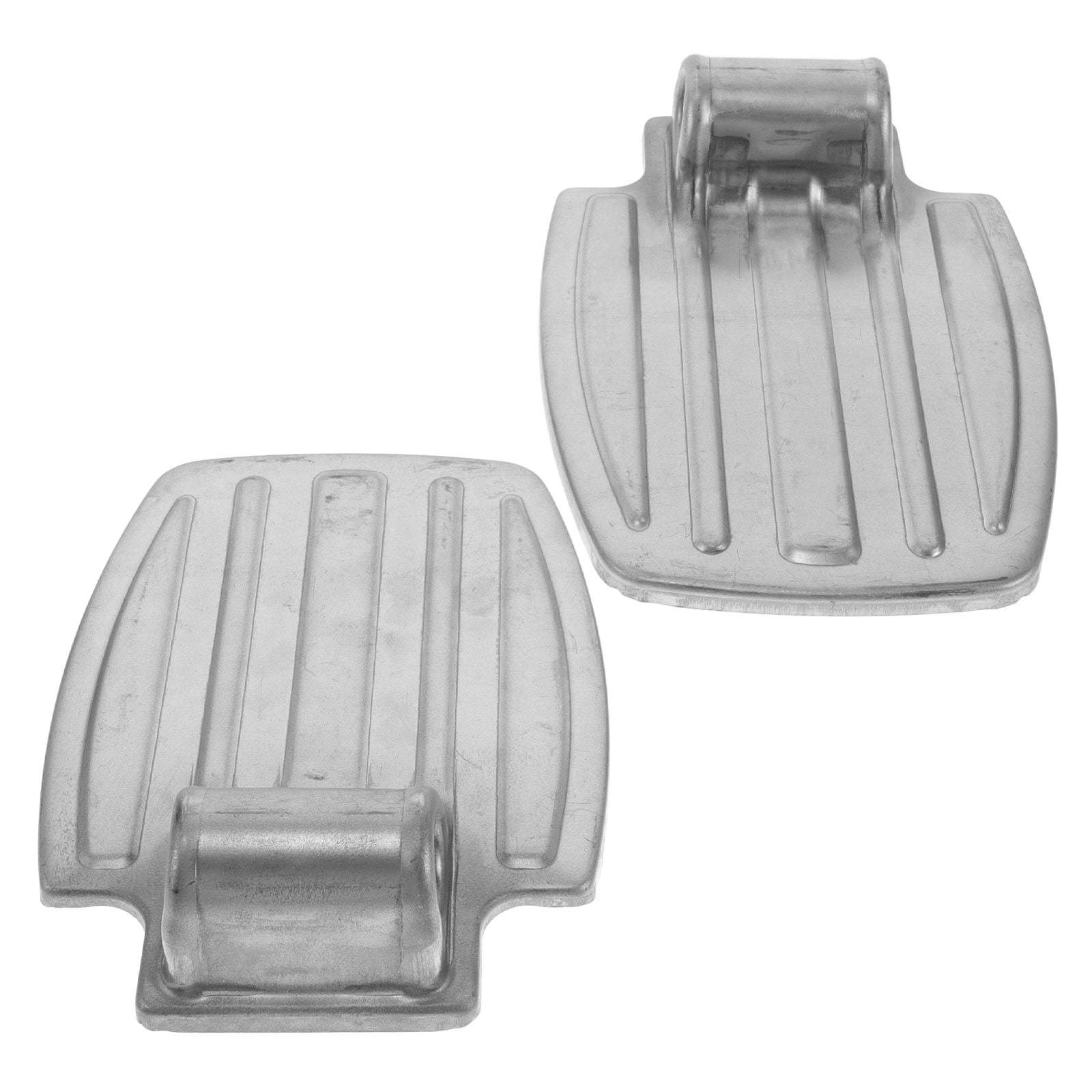 UPKOCH Electric Wheelchair Footrest Wheelchair Footrest Pedal Silver ...