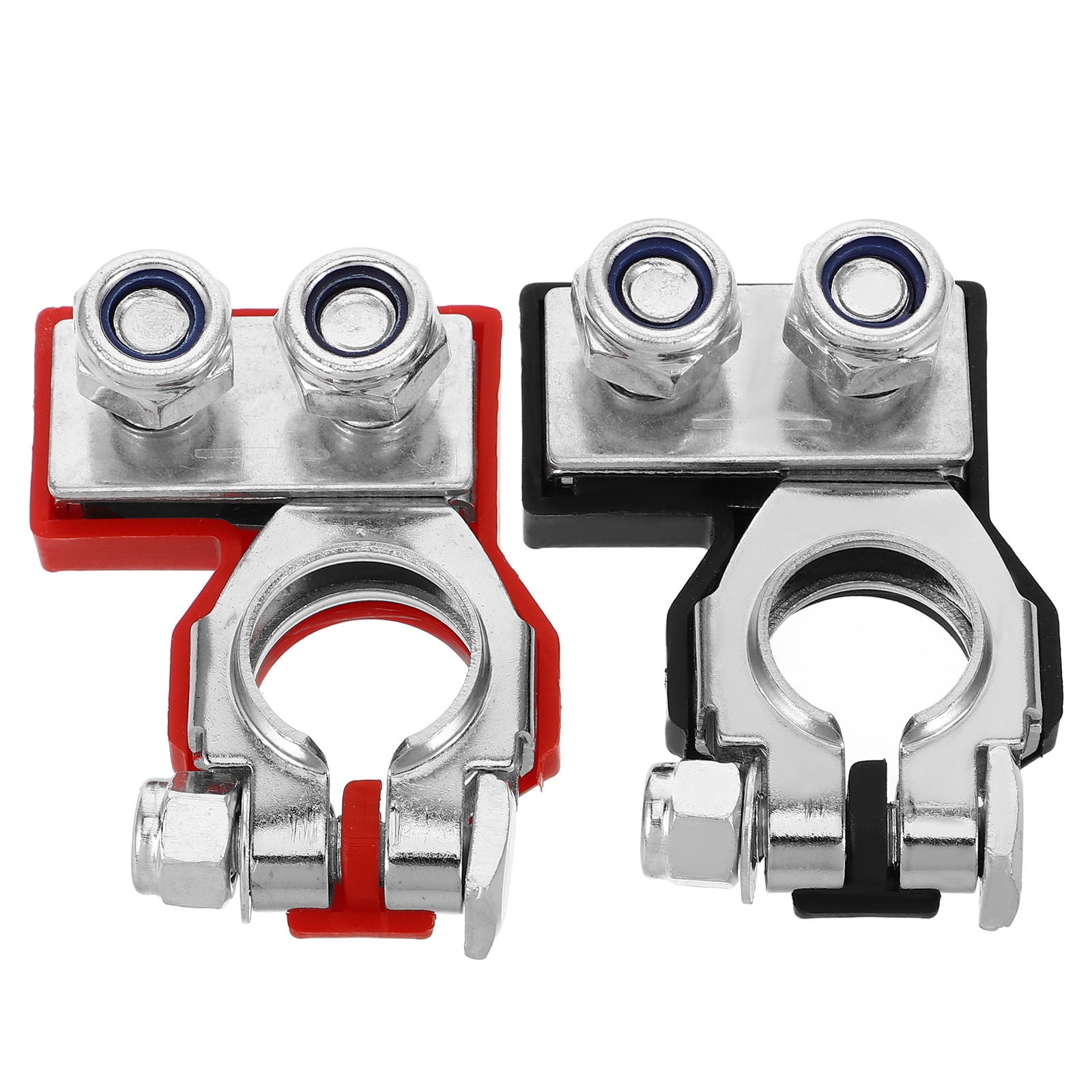 UPKOCH 1 Pair Pure Copper Battery Terminal Clamp Connectors for DIY ...