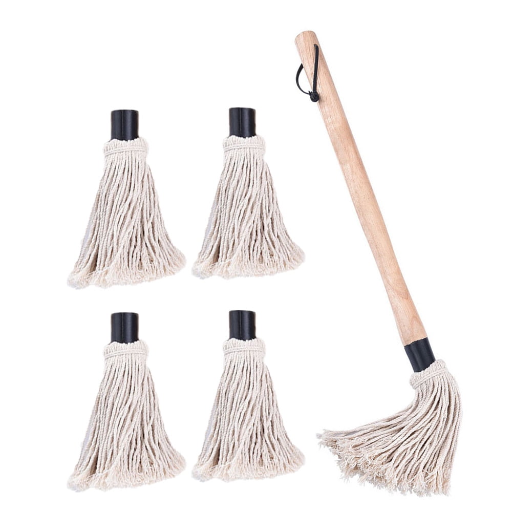 UPKOCH 1 Set/6pcs Cotton Yarn Grill Brushes Assorted Color Replaceable ...