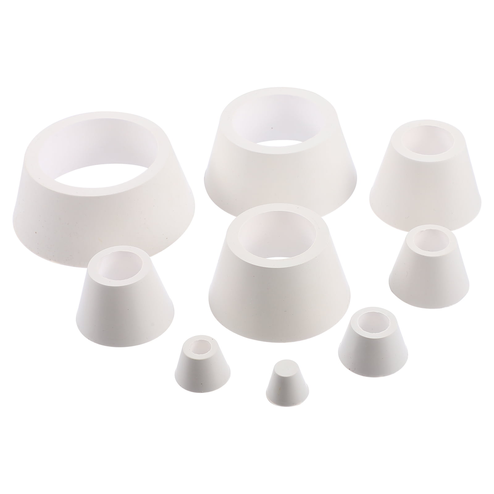 UPKOCH 1 Set Adapter Cones Rubber Tapered Collar Filter for Laboratory ...