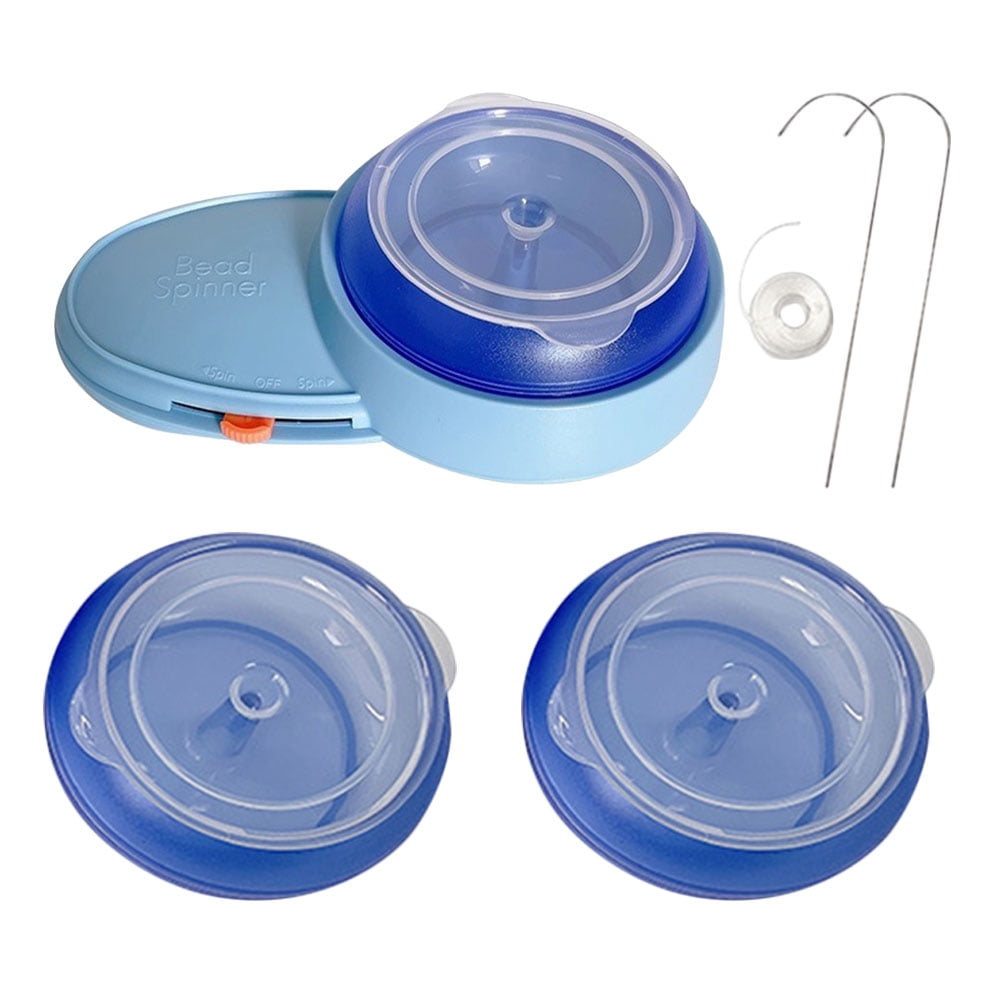 UPKOCH 1 Set Bead Machine Sky Blue Plastic Beading Kit for Jewelry ...