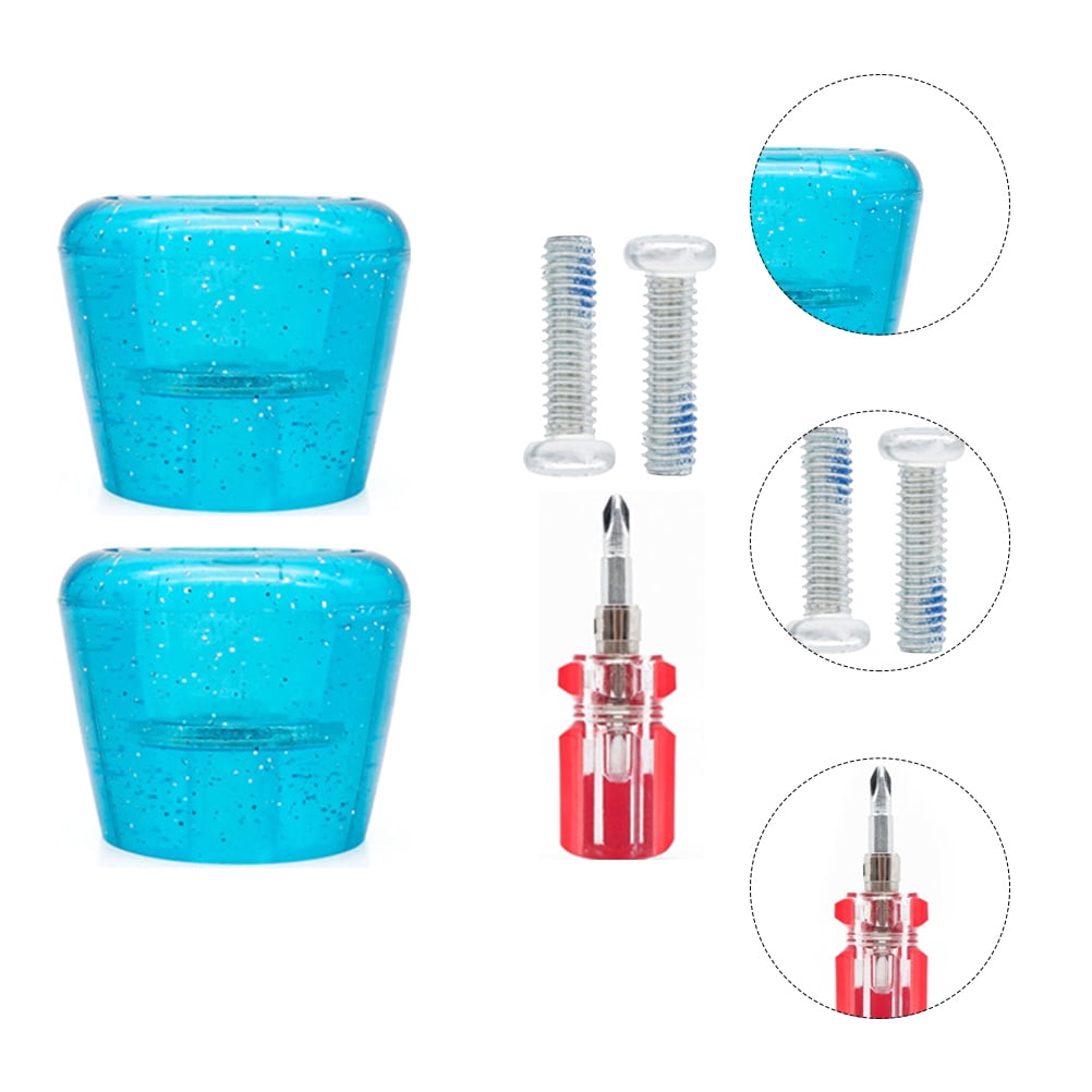 UPKOCH 1 Set Roller Skate Brakes Stopper PU Material Stable Stopping ...