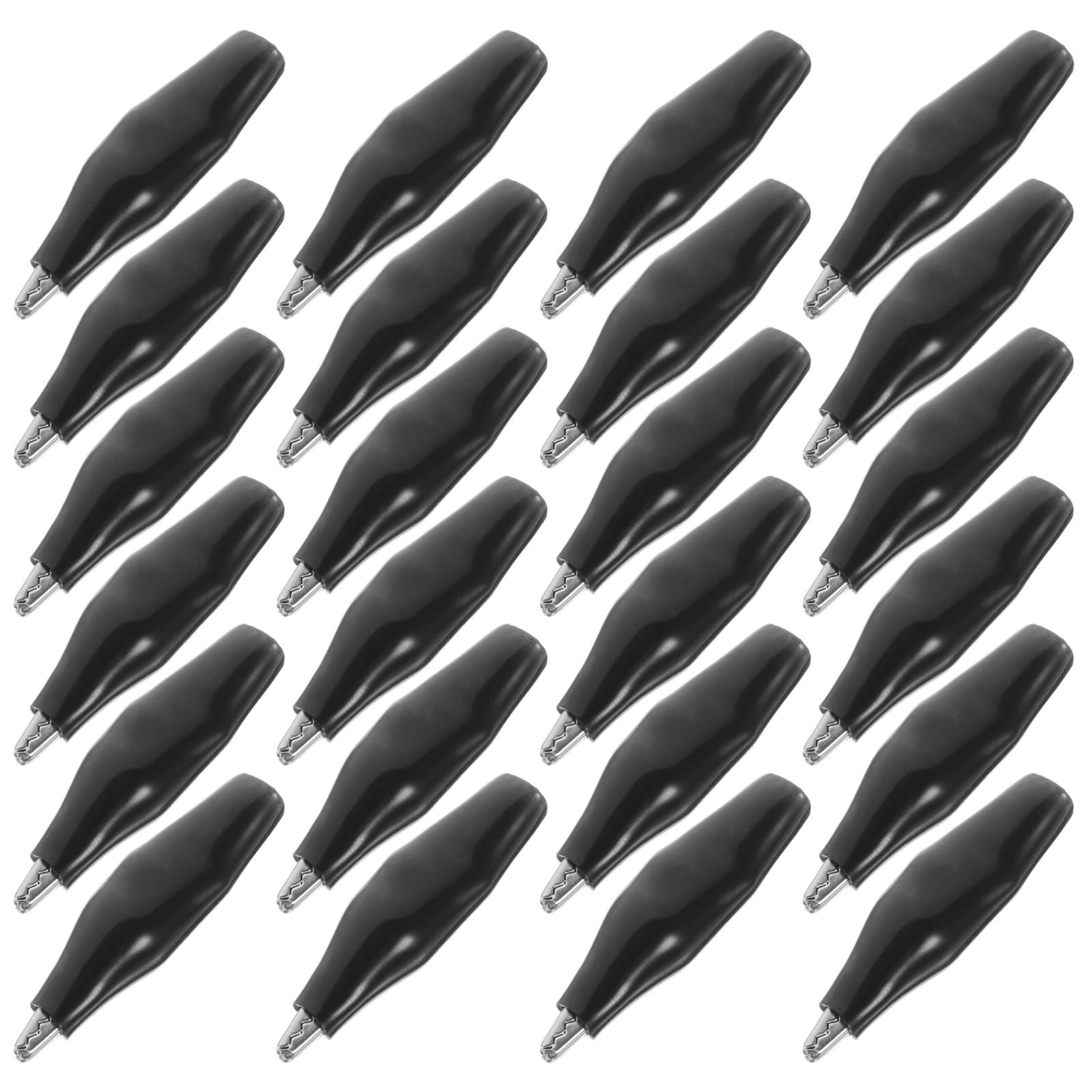 UPKOCH 100Pcs Alligator Clips for R-Type Cable Clip Wire Clamp and ...