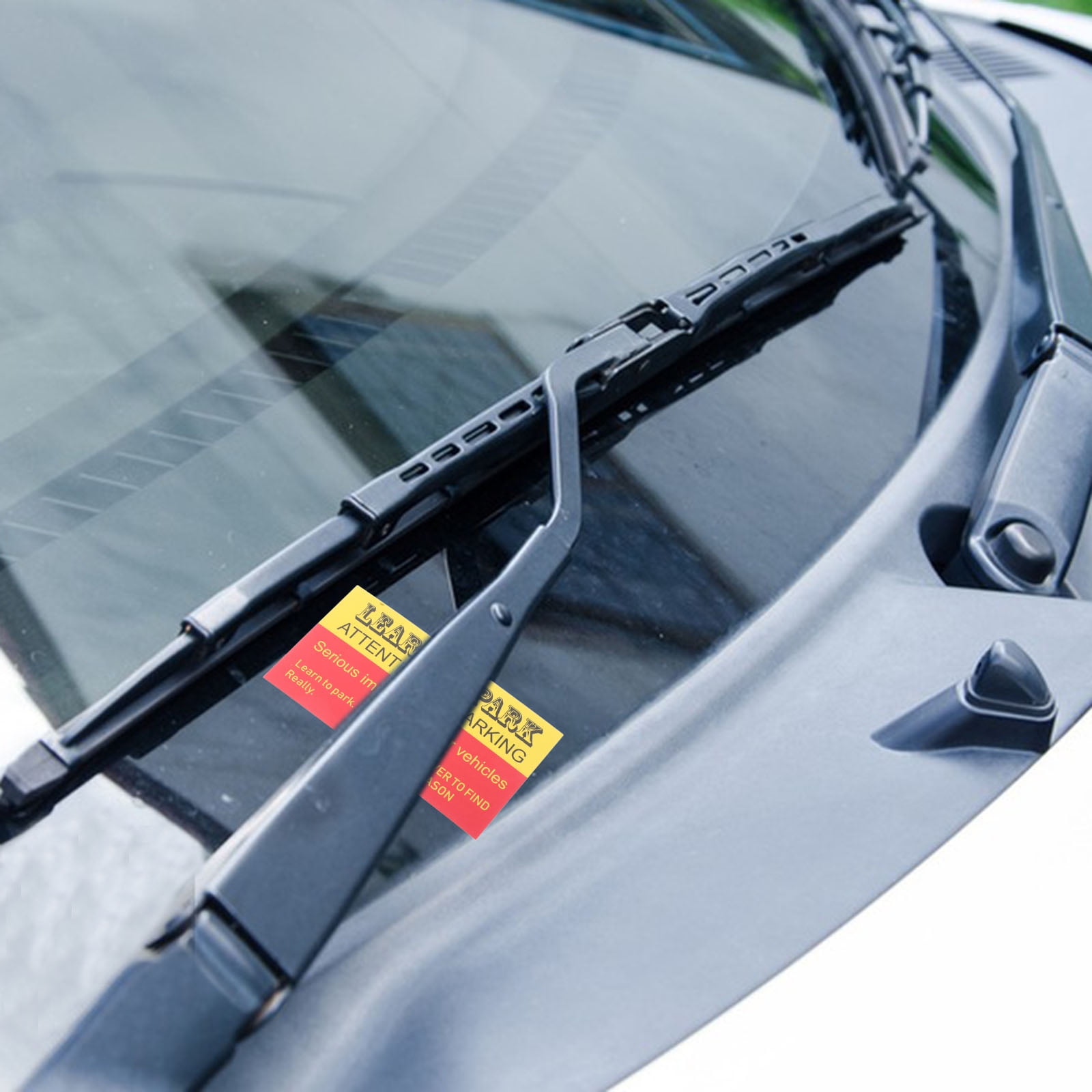 UPKOCH 100pcs Car Parking Sticker Paper Red with Humorous Design for ...