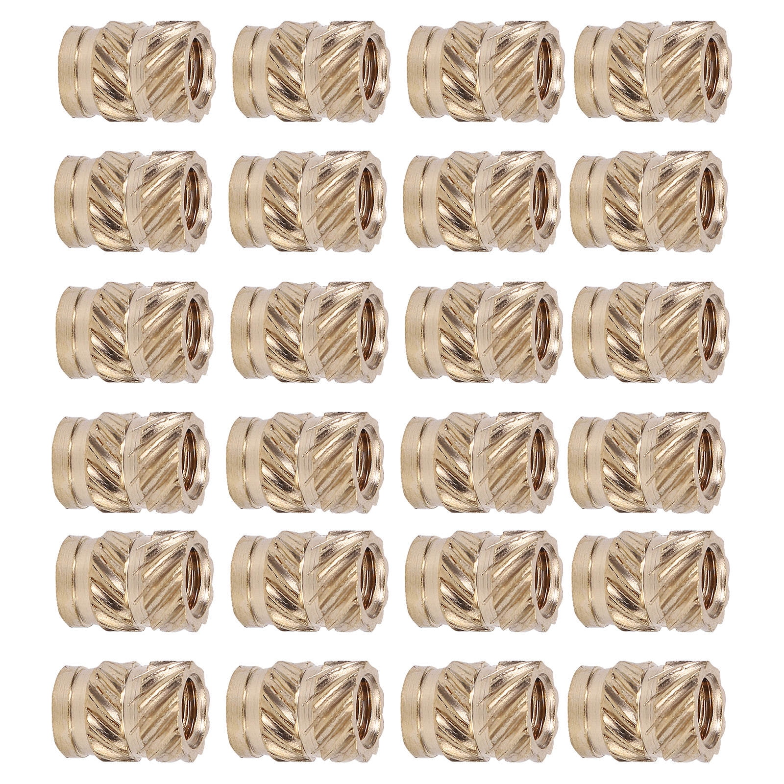 UPKOCH 100pcs Rivet Nuts Golden Copper for Engineers in 3D Printing ...