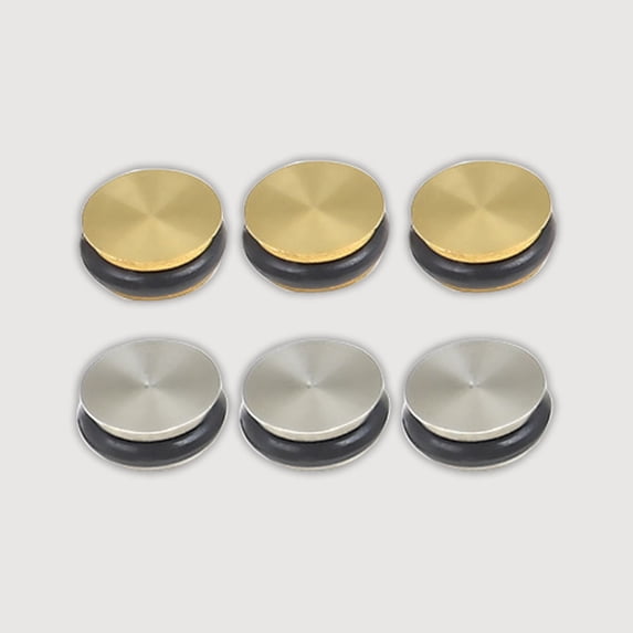 UPKOCH 10Pcs Metal Flute Plugs for Flute Plugs Color in Gold Silver ...