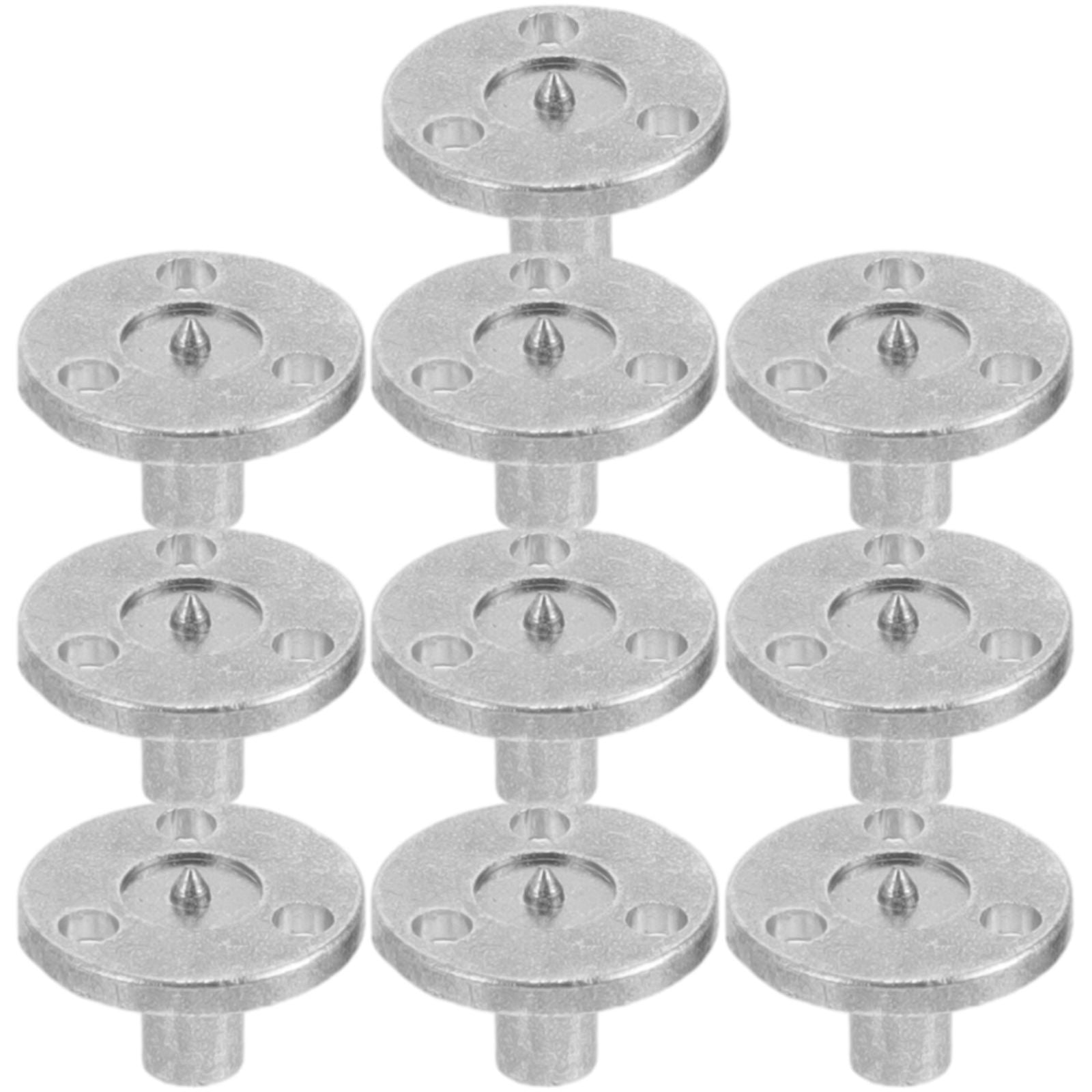 UPKOCH Diy Music Box Movement Part Alloy Silver 10Pcs 0.67X0.67X0.47In ...