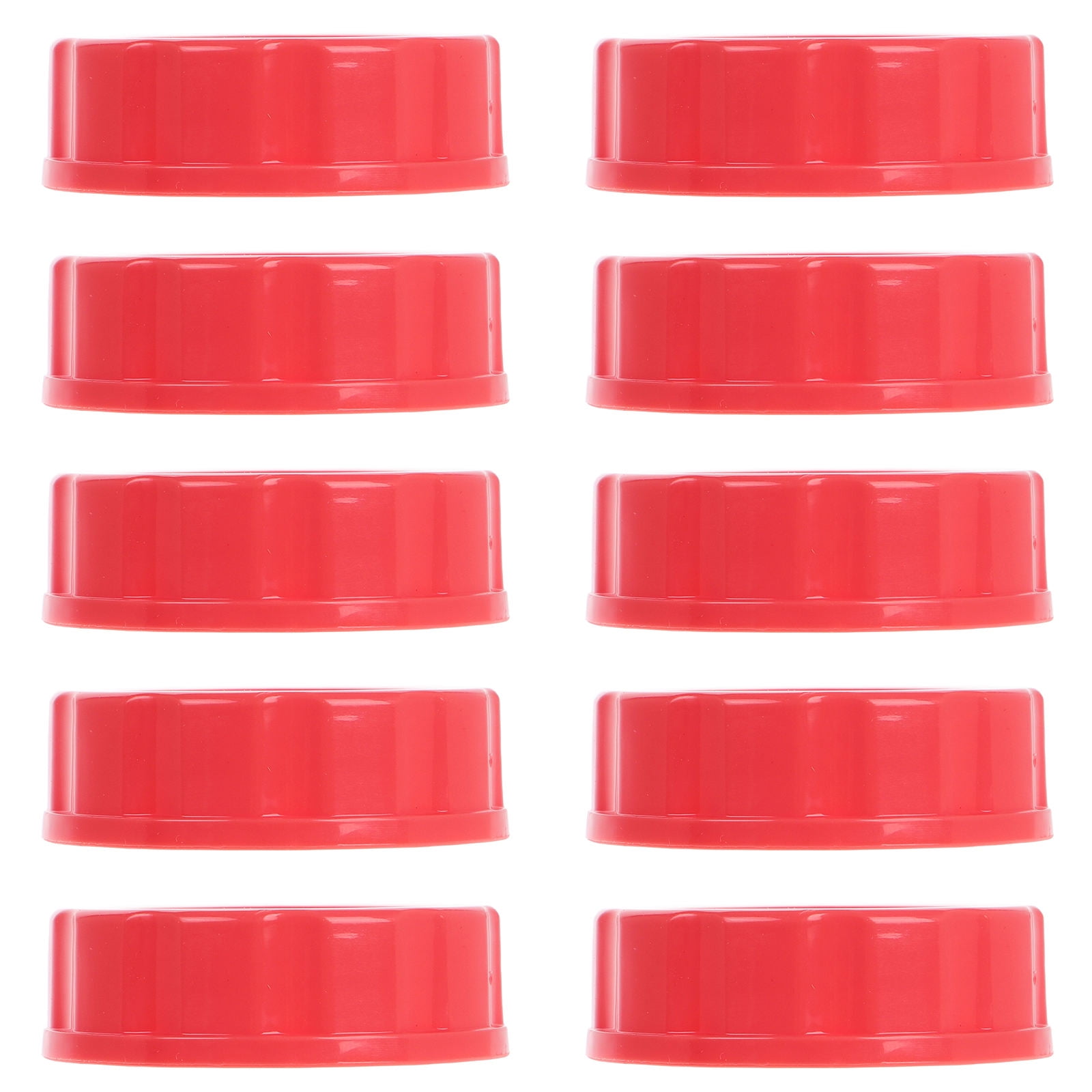 UPKOCH 10pcs Milk Bottle Lids Travel Baby Bottle Caps PP Red Busy ...