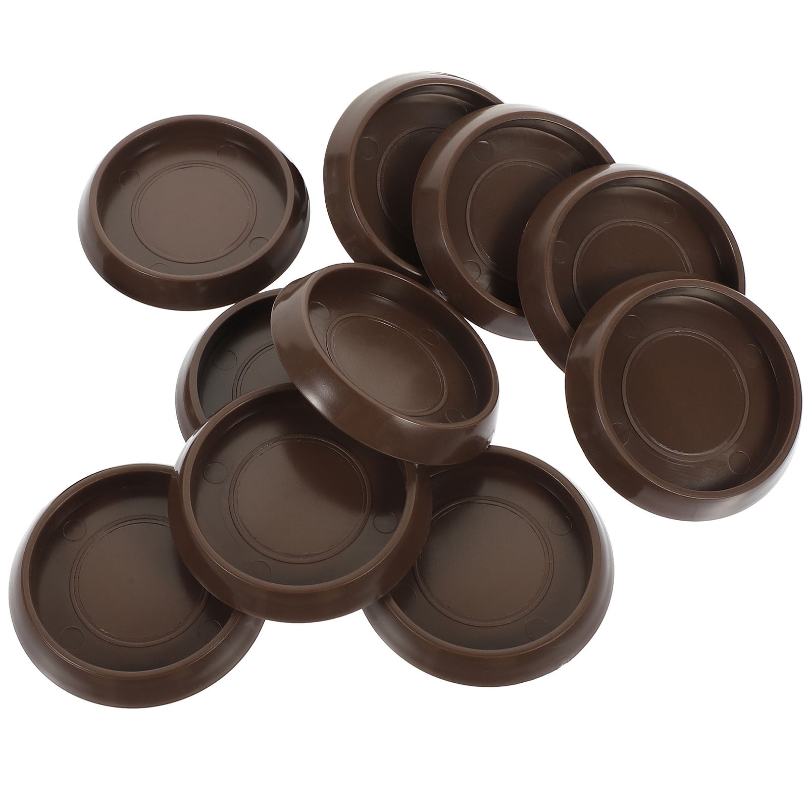 UPKOCH 10Pcs Multi-Function Coffee Plastic Furniture Coasters Wear ...