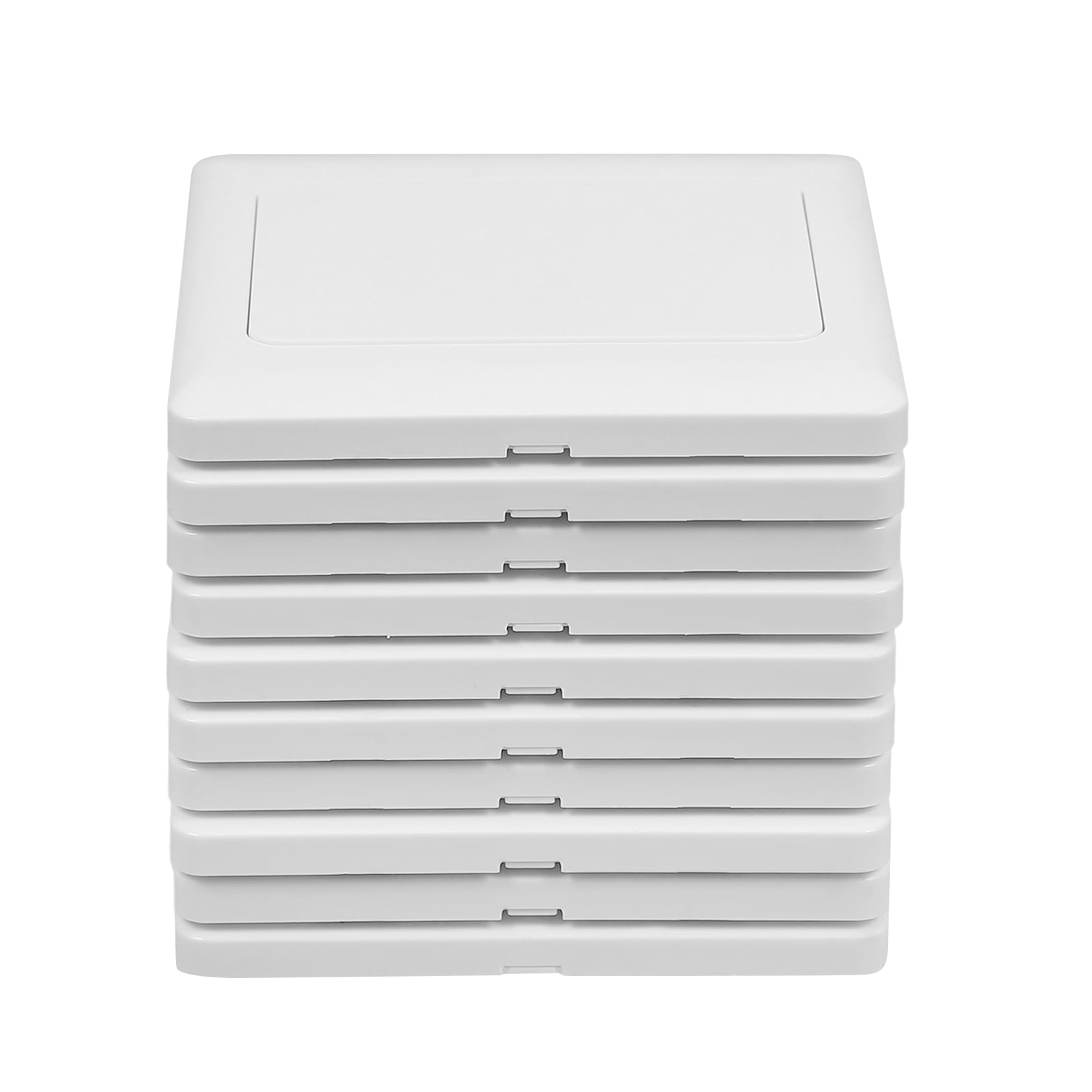 UPKOCH 10Pcs White Switch Panel for Interior Decoration Wall Plates for ...