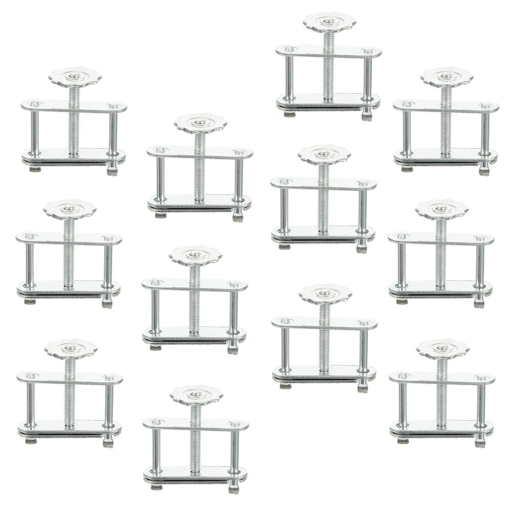 UPKOCH 12pcs Adjustable Hose Clamps Swivel Screw Adjustable Clamp ...