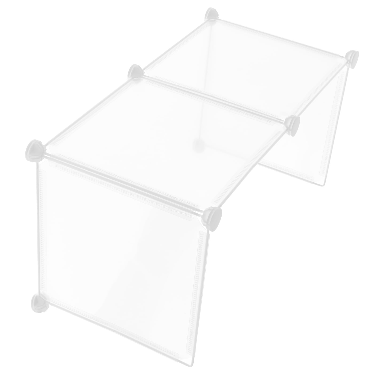 UPKOCH 1Pack Classroom Desk Shield 61.5x31x31in Transparent Rectangular ...