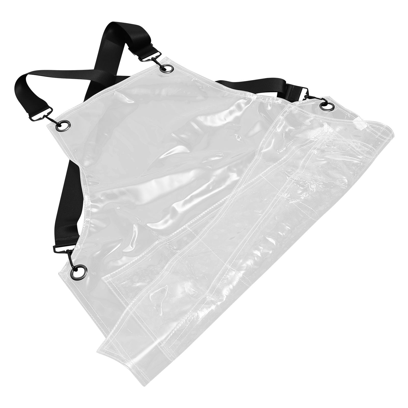 UPKOCH Waterproof Apron Transparent Barber Apron TPU 1Set for Men Women ...