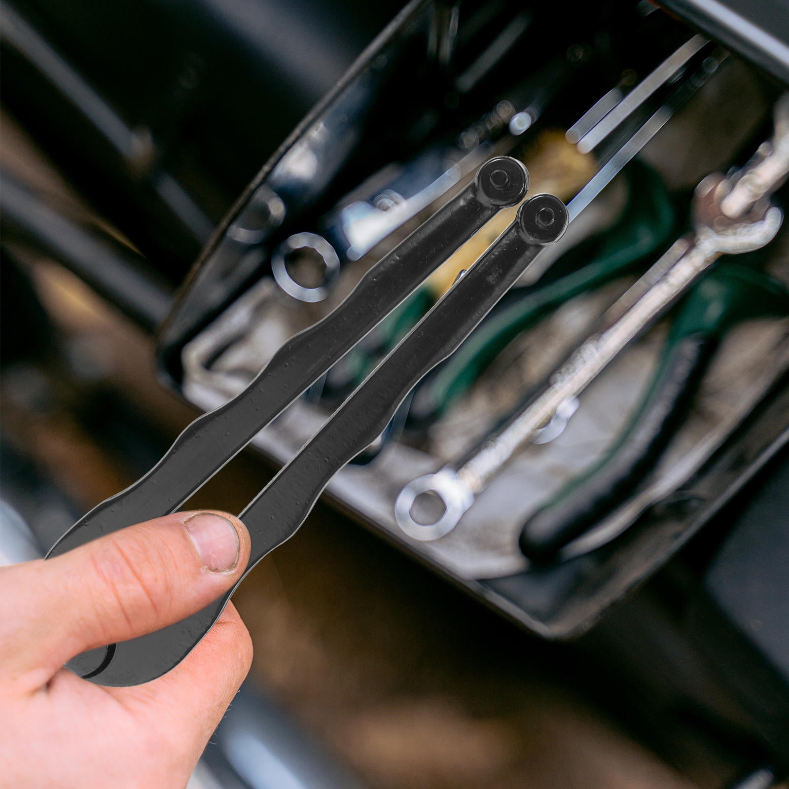 UPKOCH 1Pack Multi Function Lock Spanner Wrench Adjustable Face Spanner for Fan Clutch Removal ...