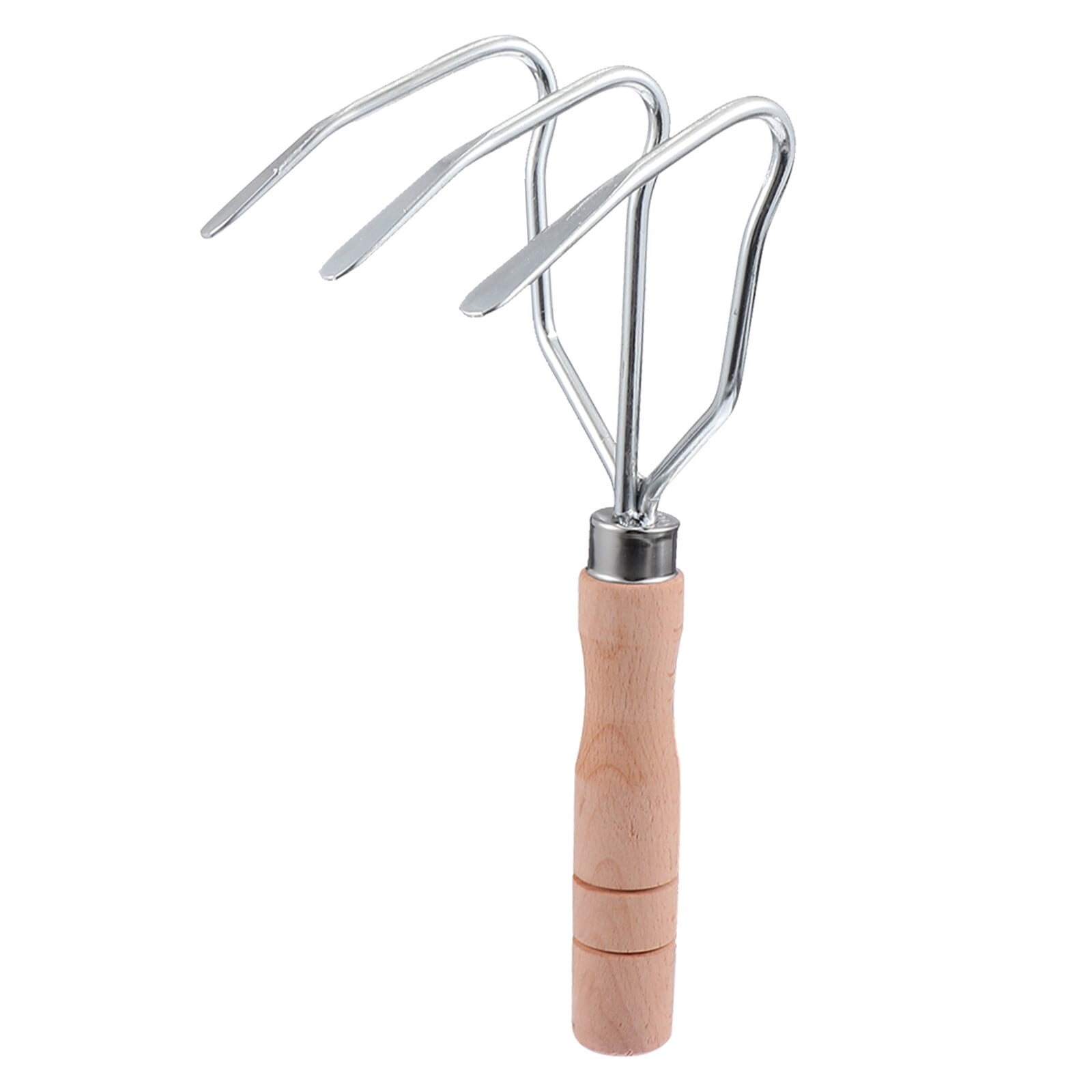 UPKOCH 1Pack Tools for Garden Hand Cultivator Tool Silver for Aerating ...