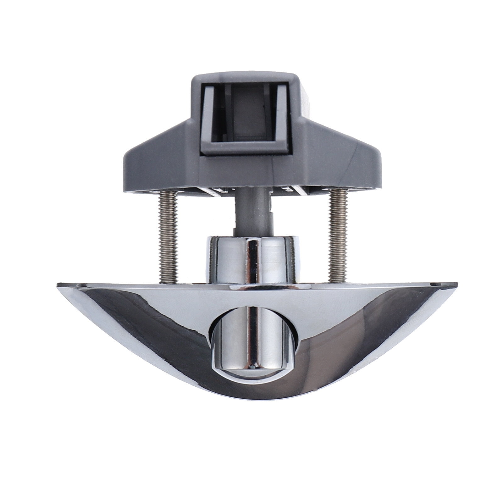 UPKOCH 1Pack Turn Button Latch Lock Plastic Silver Modern Hardware ...