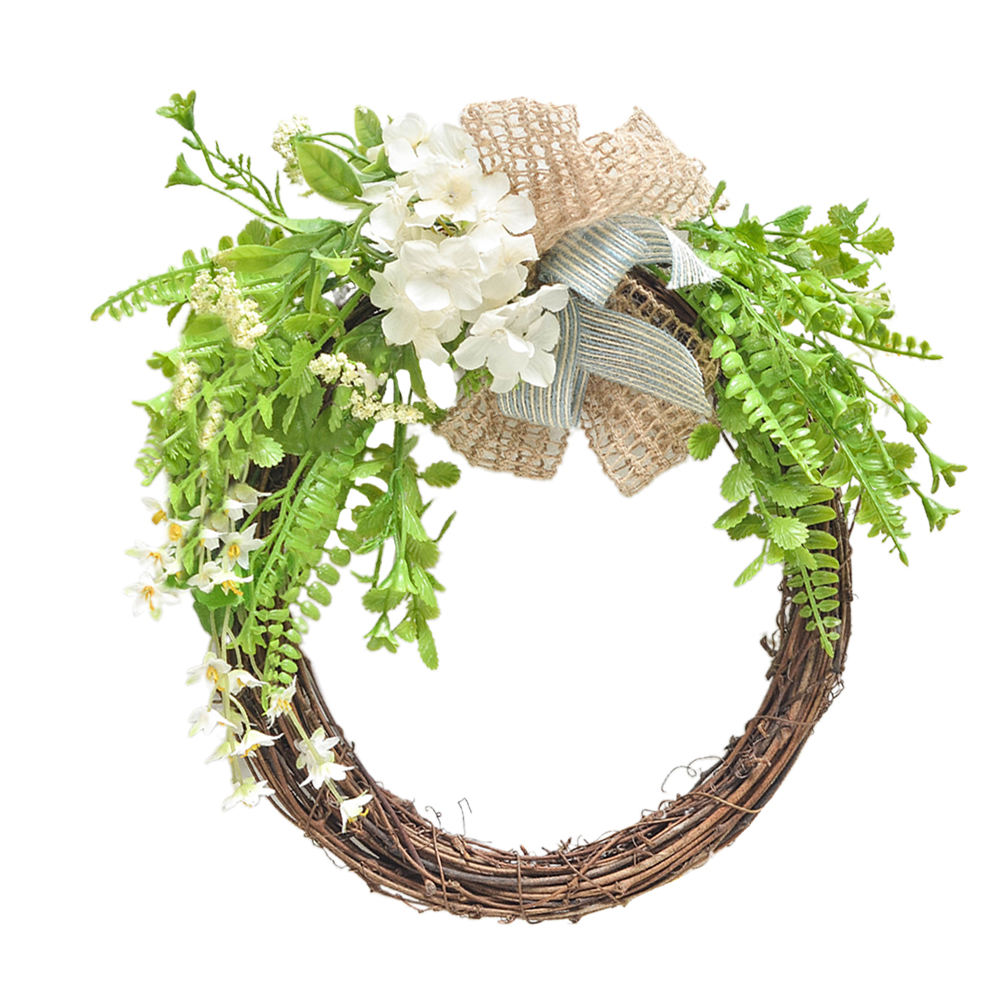UPKOCH 1Pc Artificial Garland Plastic Rattan Wreath Flower Garland ...